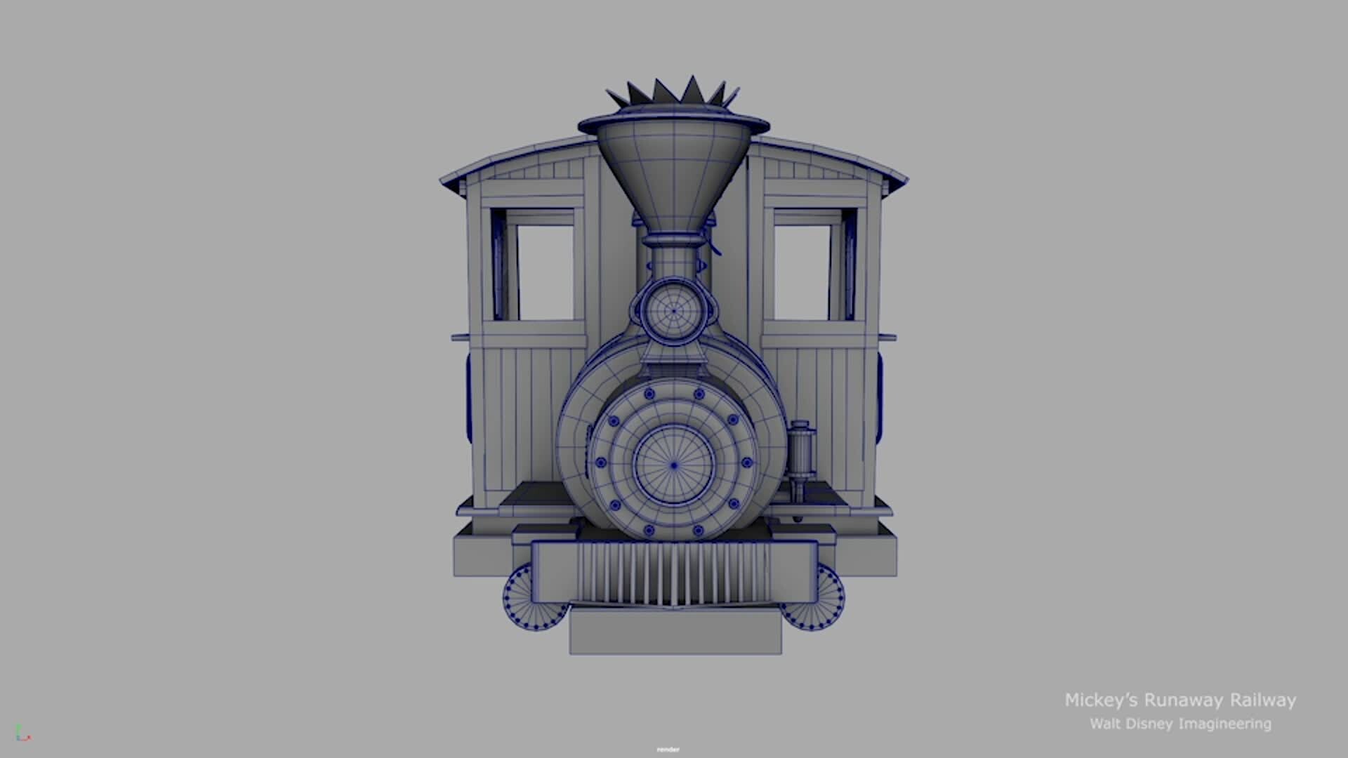 ArtStation - Goofy Locomotive