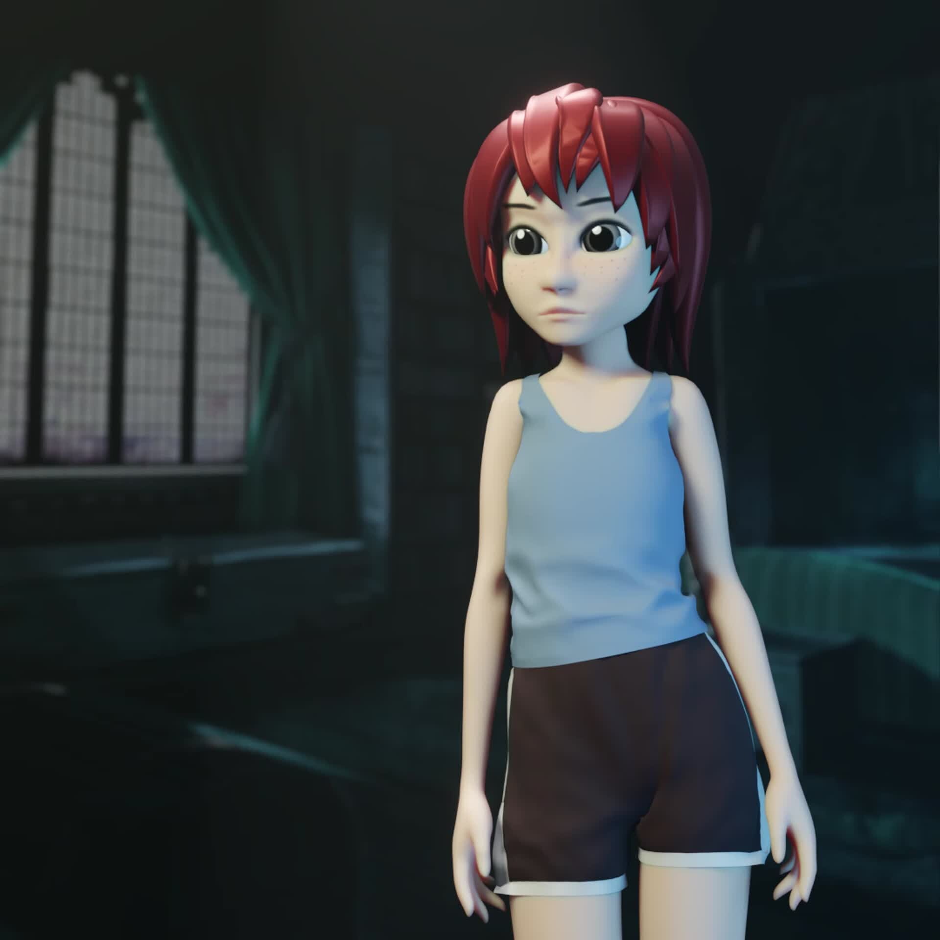 ArtStation - Molly Plummer animation test and render