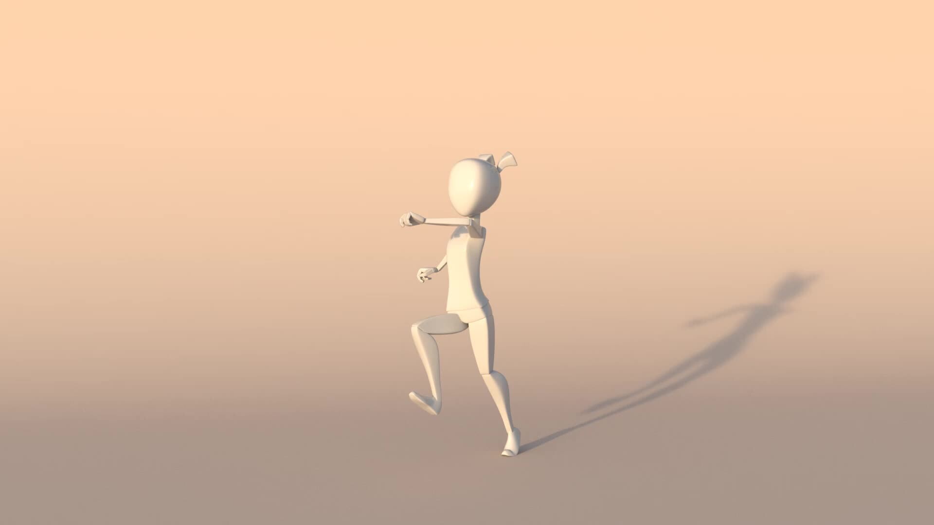 ArtStation - A happy kid walk