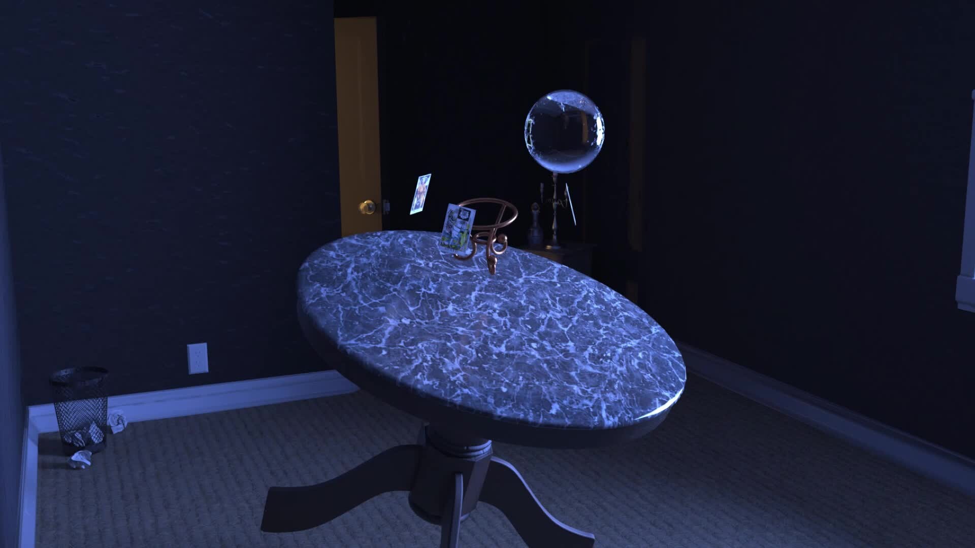 ArtStation - Haunted Room Animation