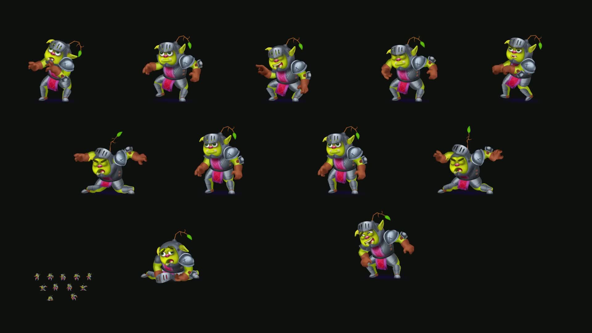 ArtStation - Princess Alice Enemies Animation (Madovergames)