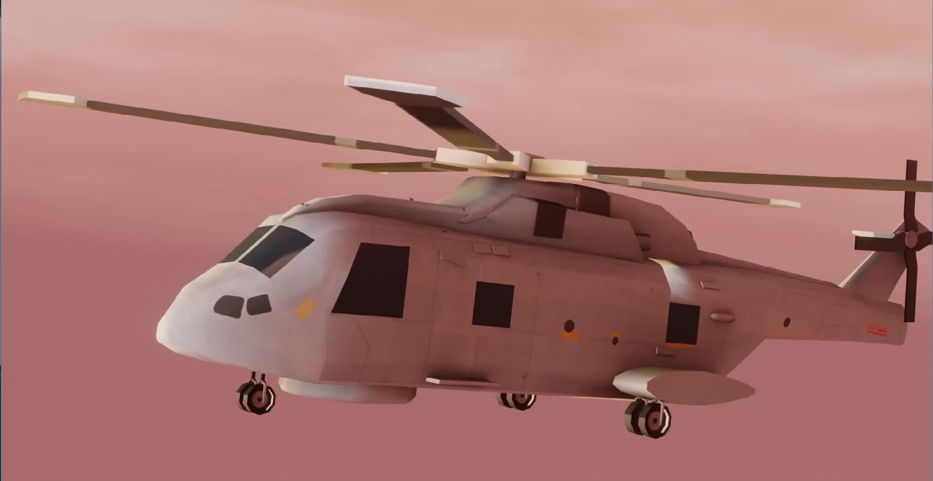 ArtStation - Helicopter Extraction Animation