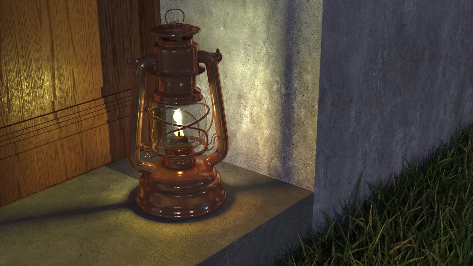 ArtStation - Animated lantern, Audrey Roumy