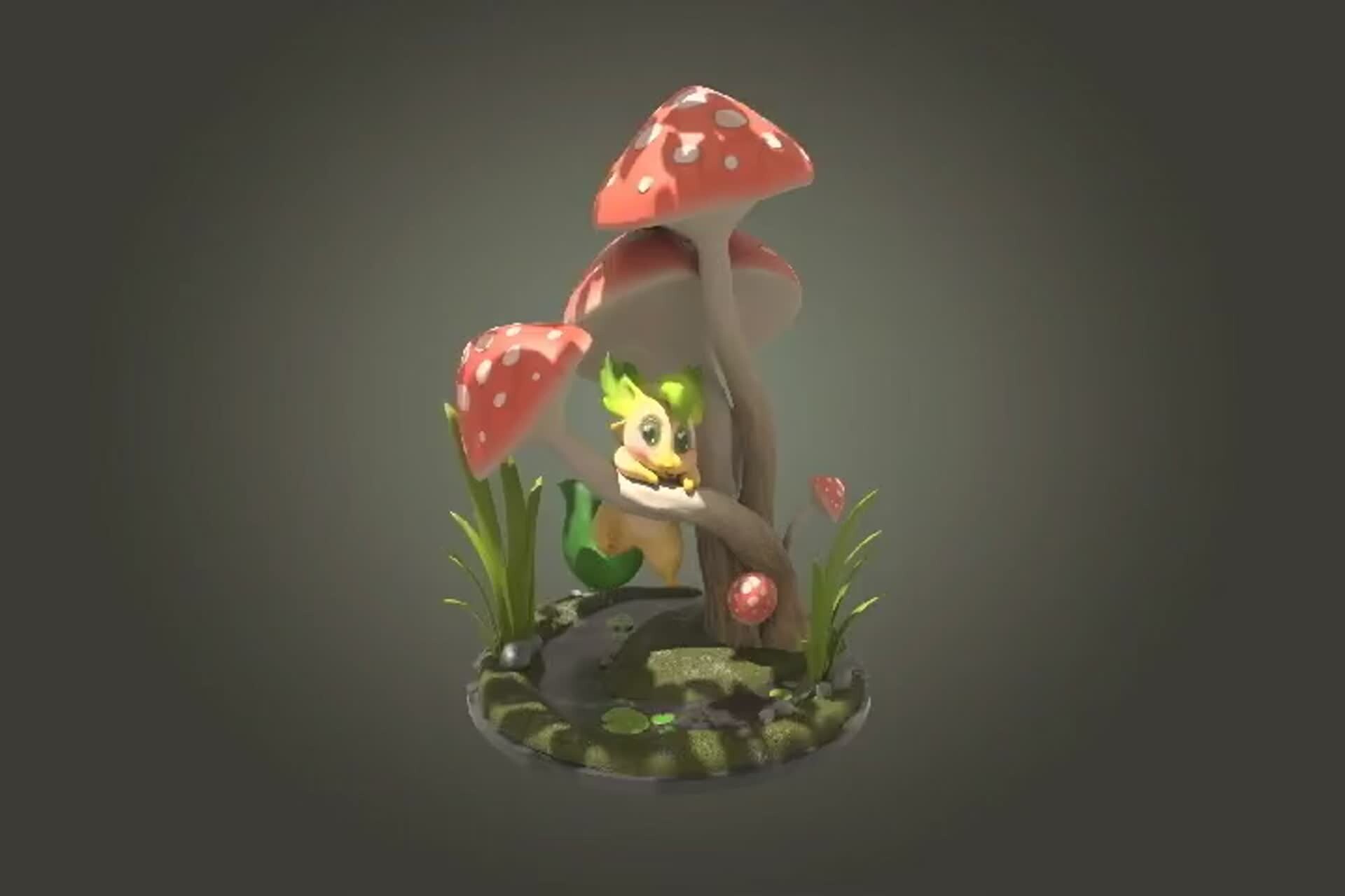 ArtStation - 3d modeling and design - Little creature