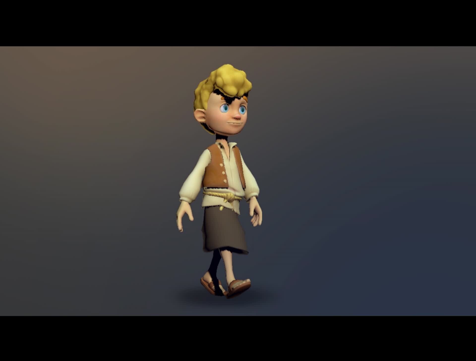 ArtStation - Boy - Walk Cycle / Game purpose
