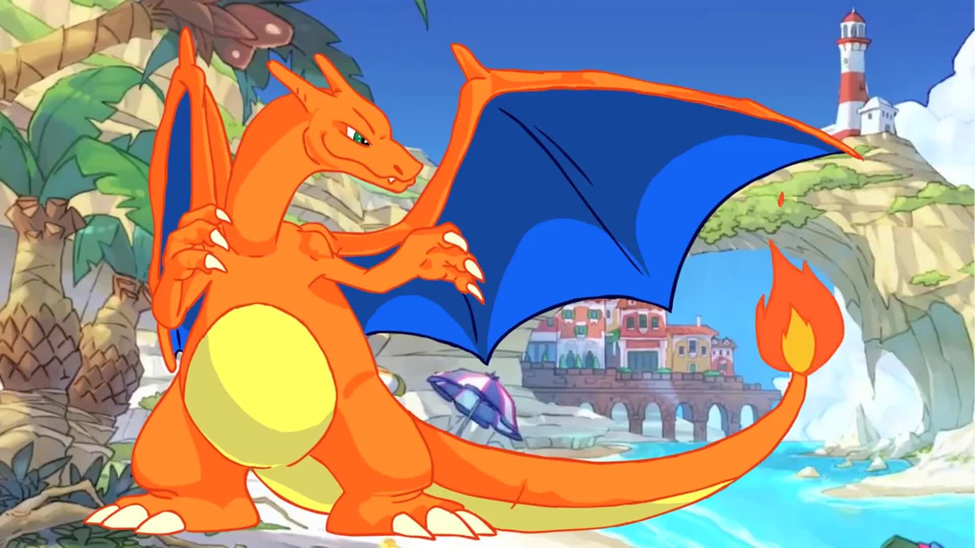 ArtStation - Charizard fire animation