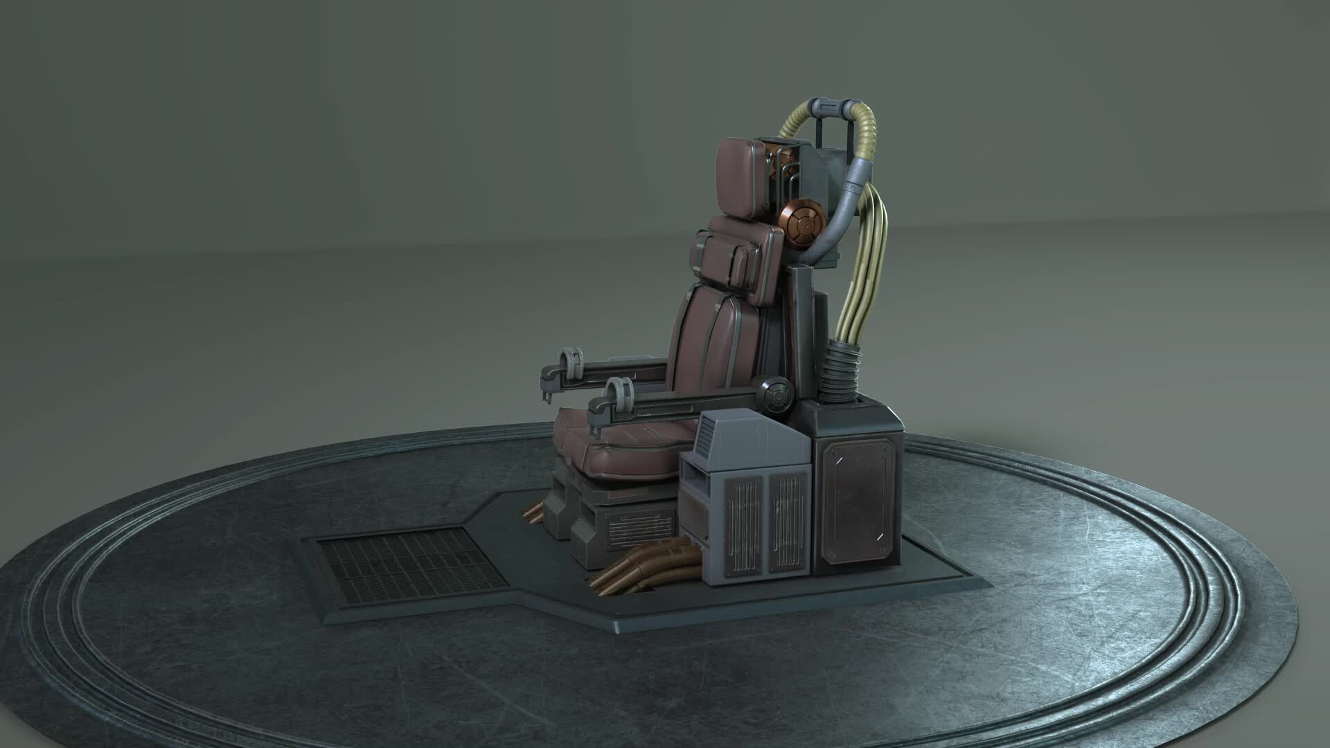 ArtStation - Sci fi- chair