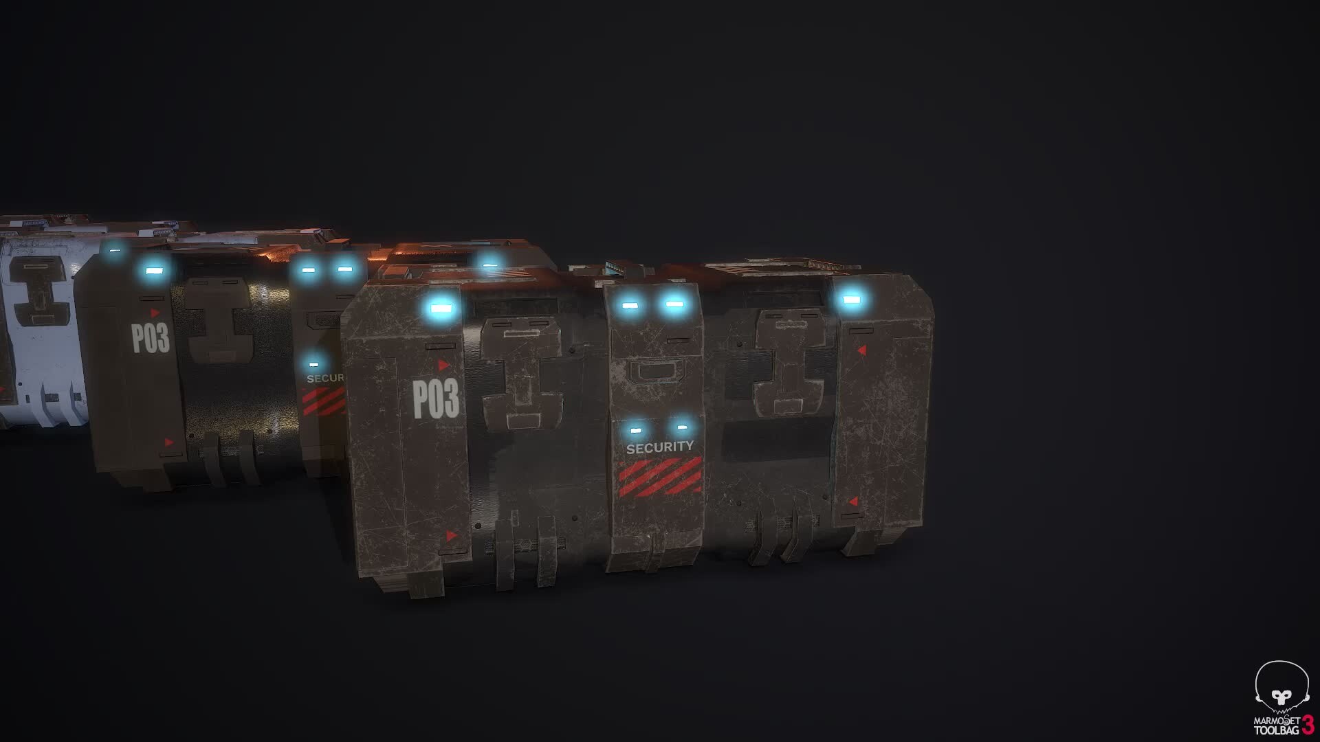 ArtStation - Model Box P03