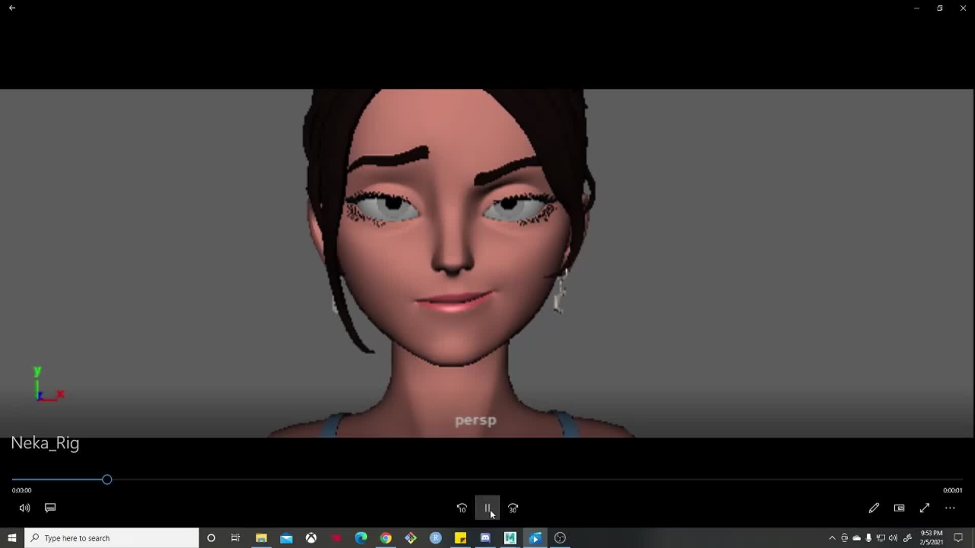 ArtStation - 3D Animation Facial Features Test