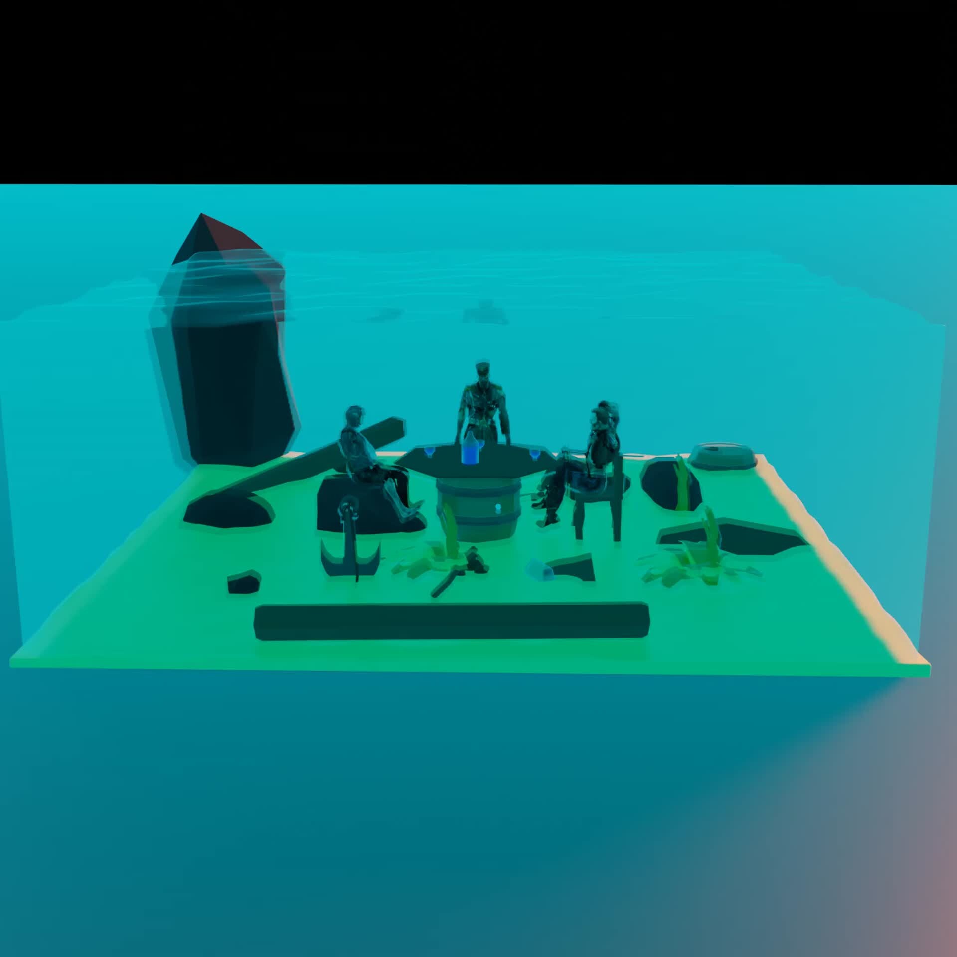 ArtStation - deadly pirates in the sea