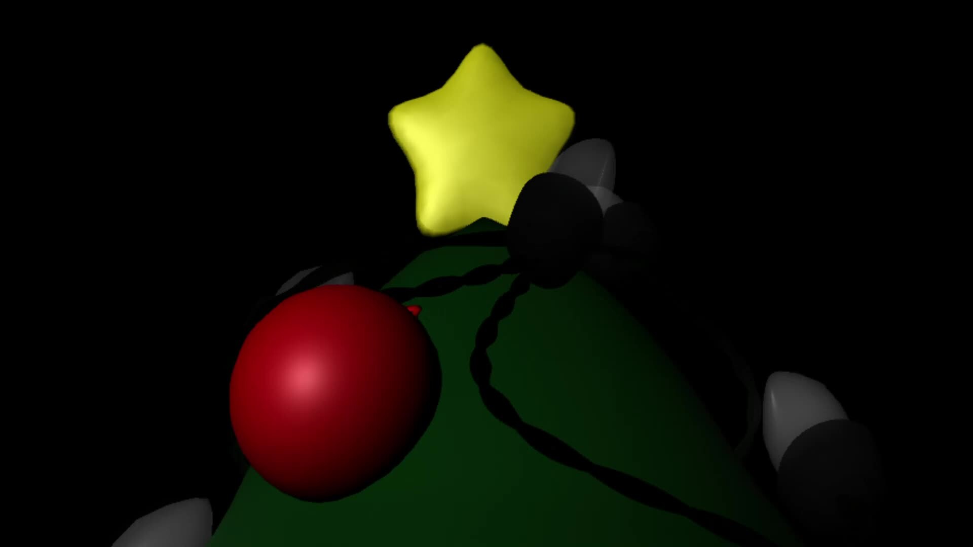 ArtStation - Christmas Tree with Lights Animation