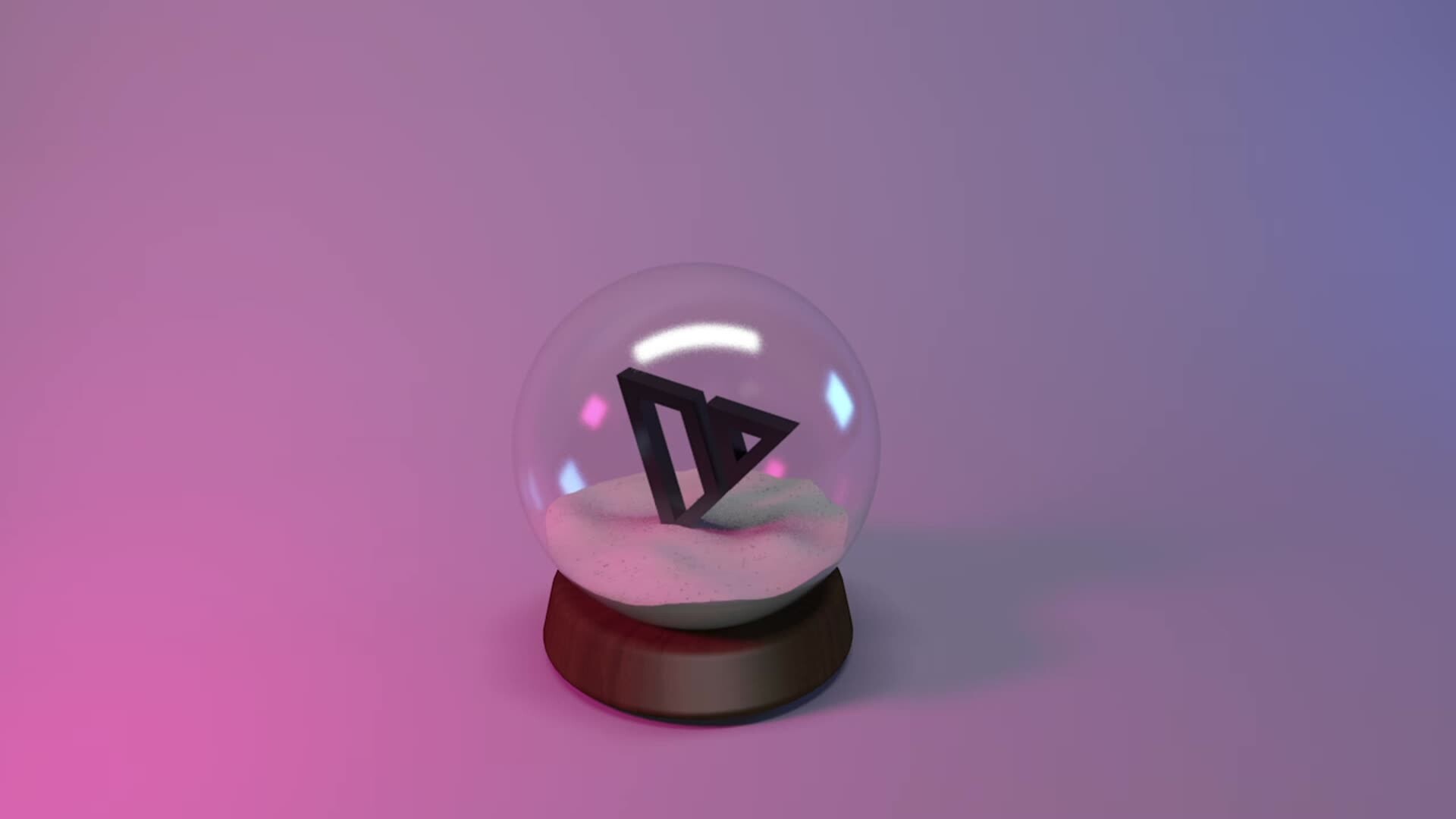 ArtStation - 3D Snow Ball Animation