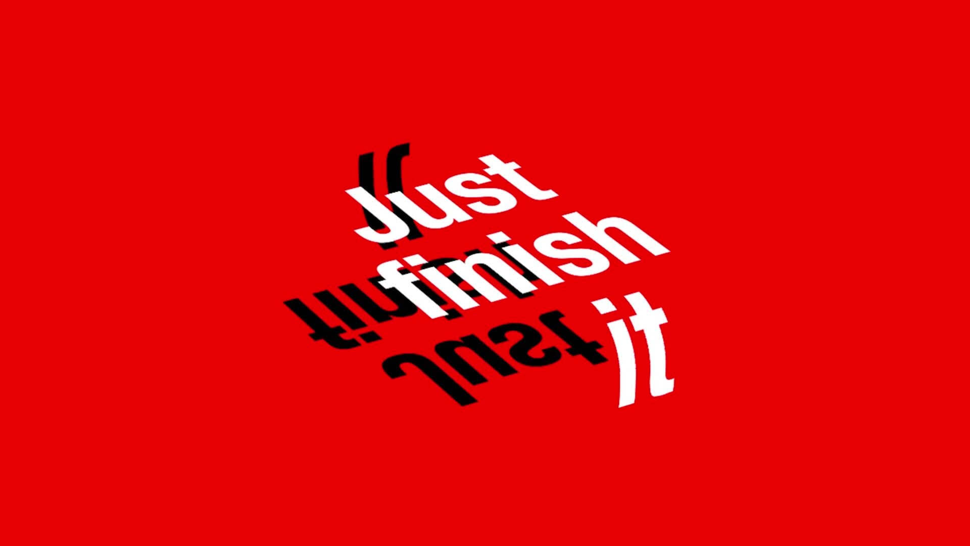 ArtStation - Text animation Just finish it