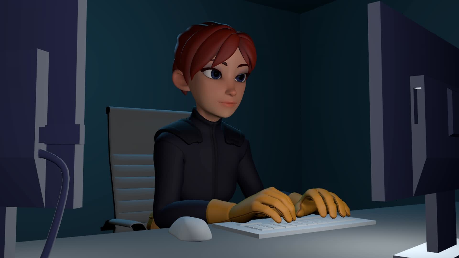 ArtStation - Blue Screen | Acting Animation