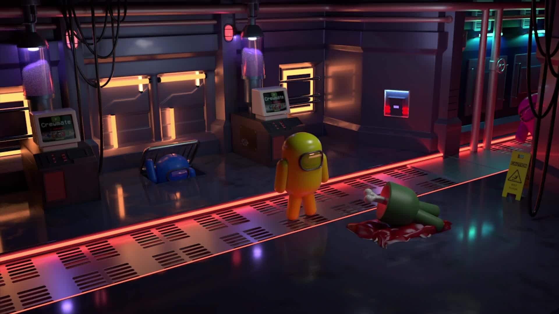 ArtStation - Among us inspired