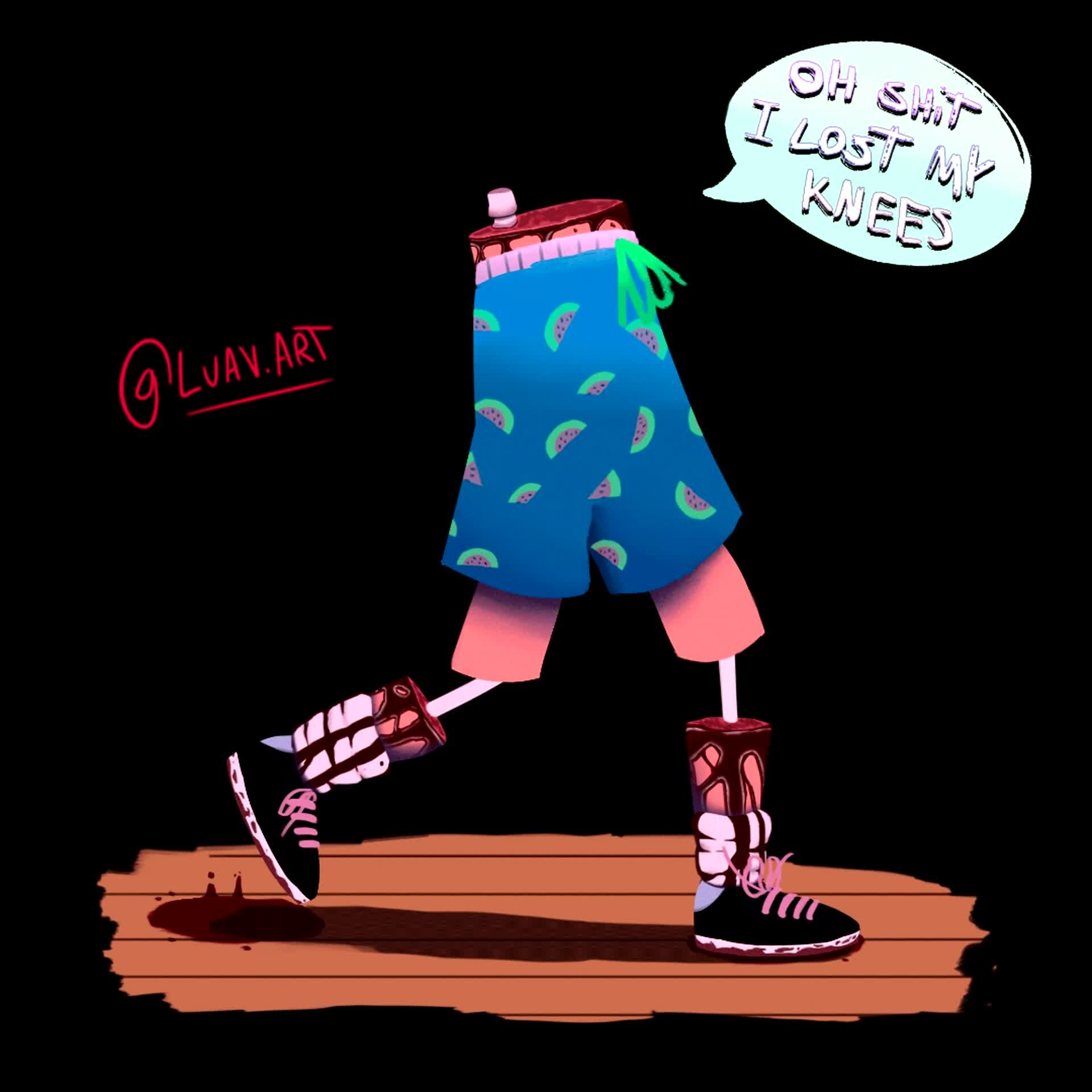 ArtStation - Walk Animation