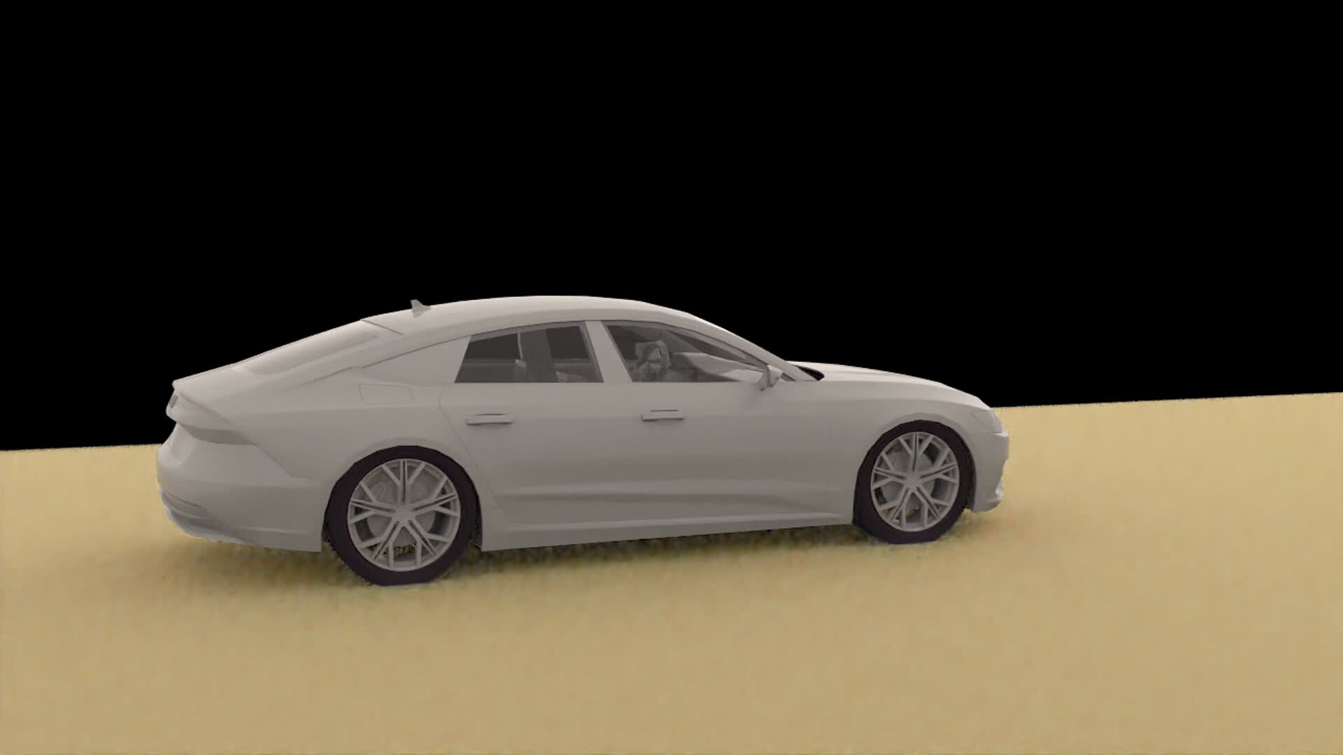 ArtStation - Car rushing simulation