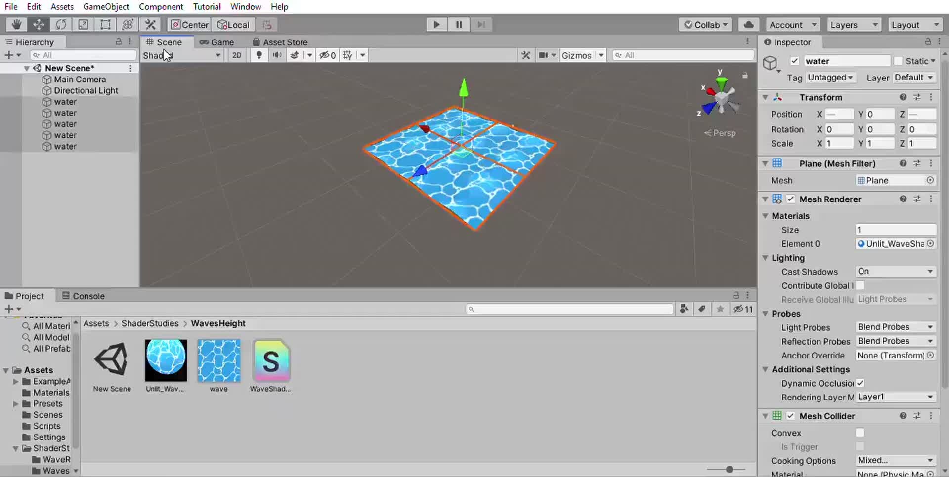 ArtStation - Wave Shader