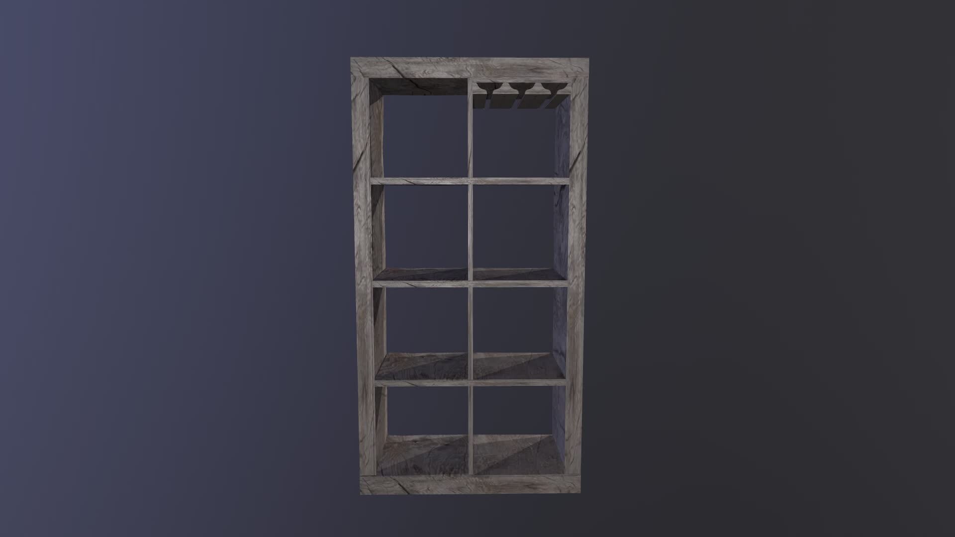 ArtStation - Wooden Rack