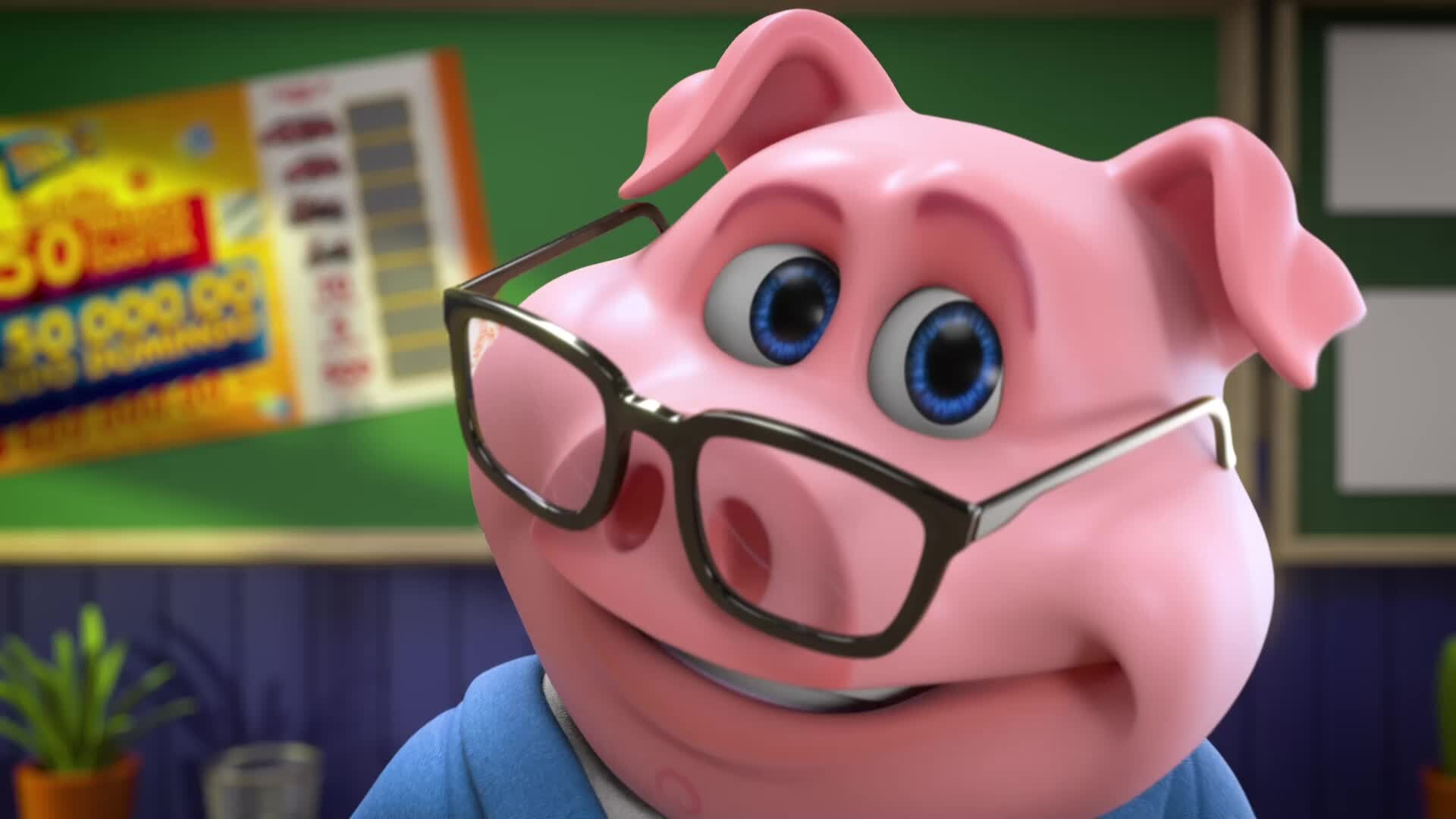 ArtStation - Pig on School