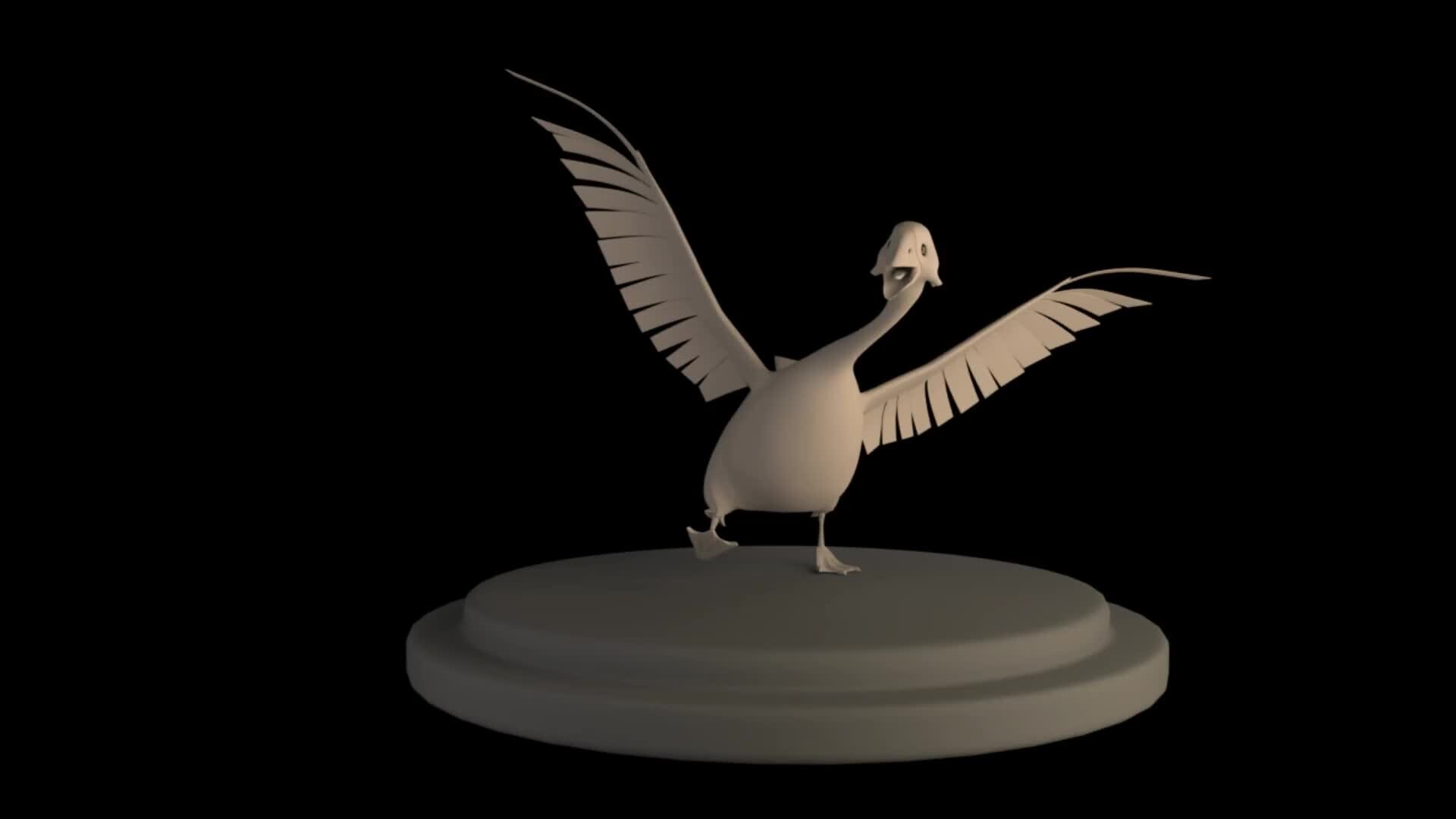 ArtStation - Mr. Goose - 3D Character Model