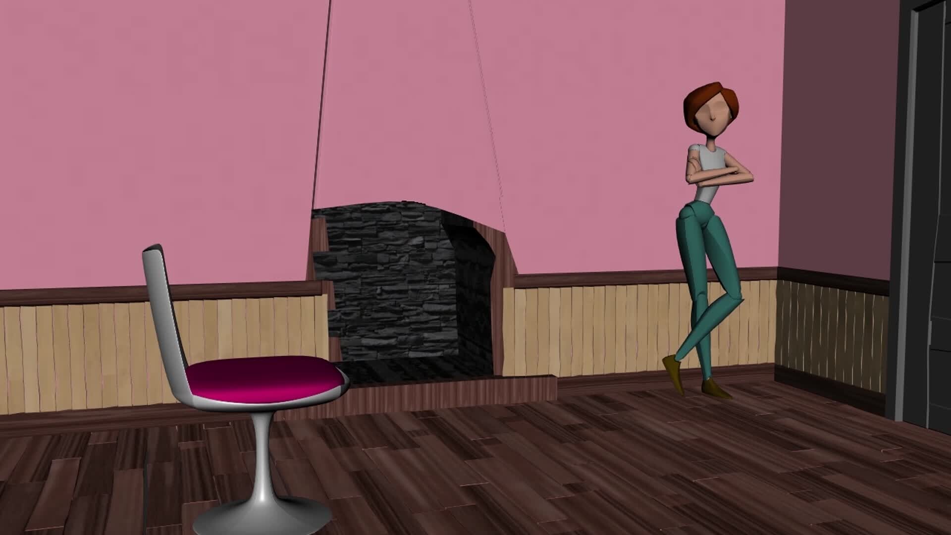 ArtStation - The floor is lava! - short animation