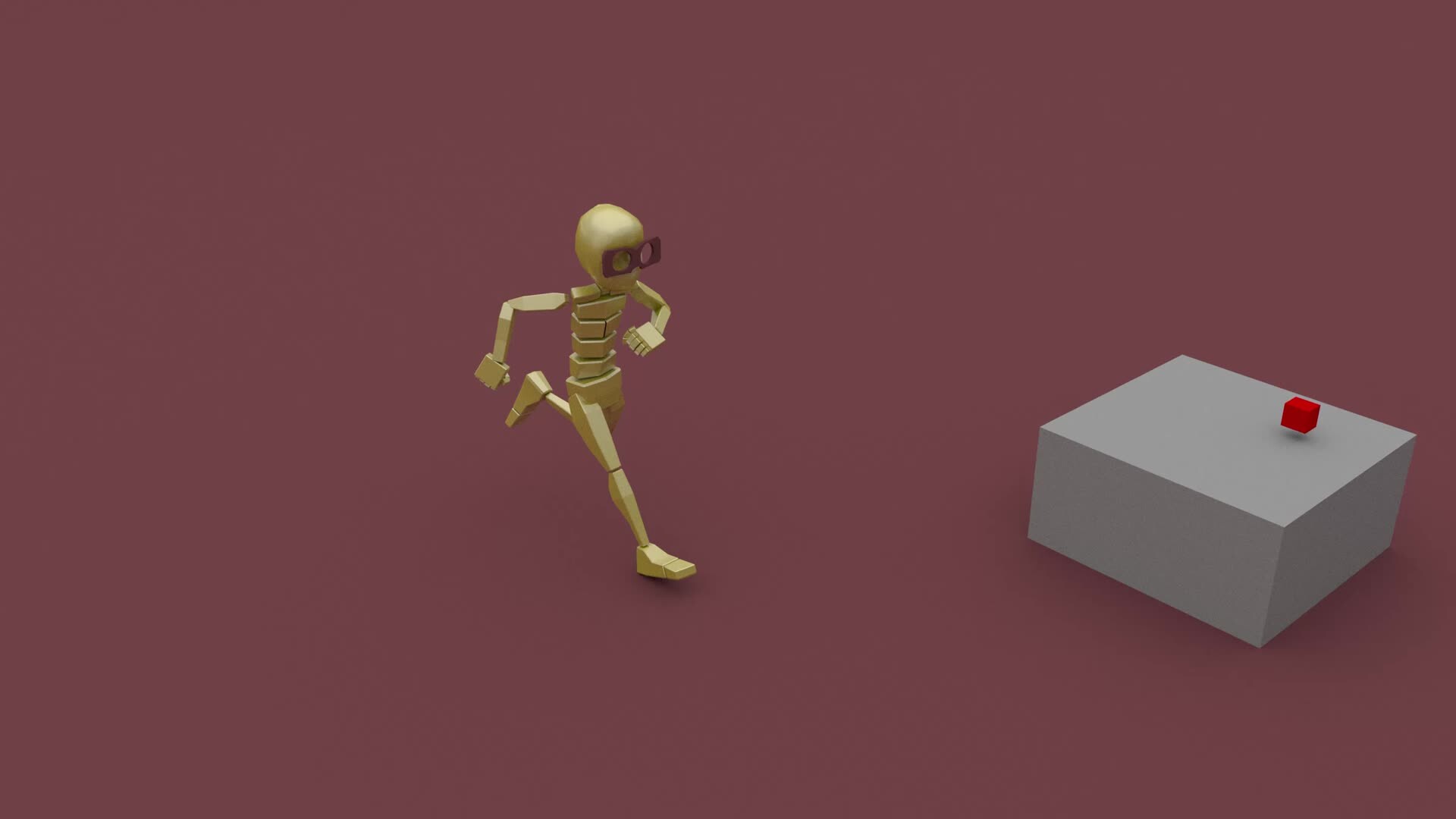 ArtStation - Jump animation training.