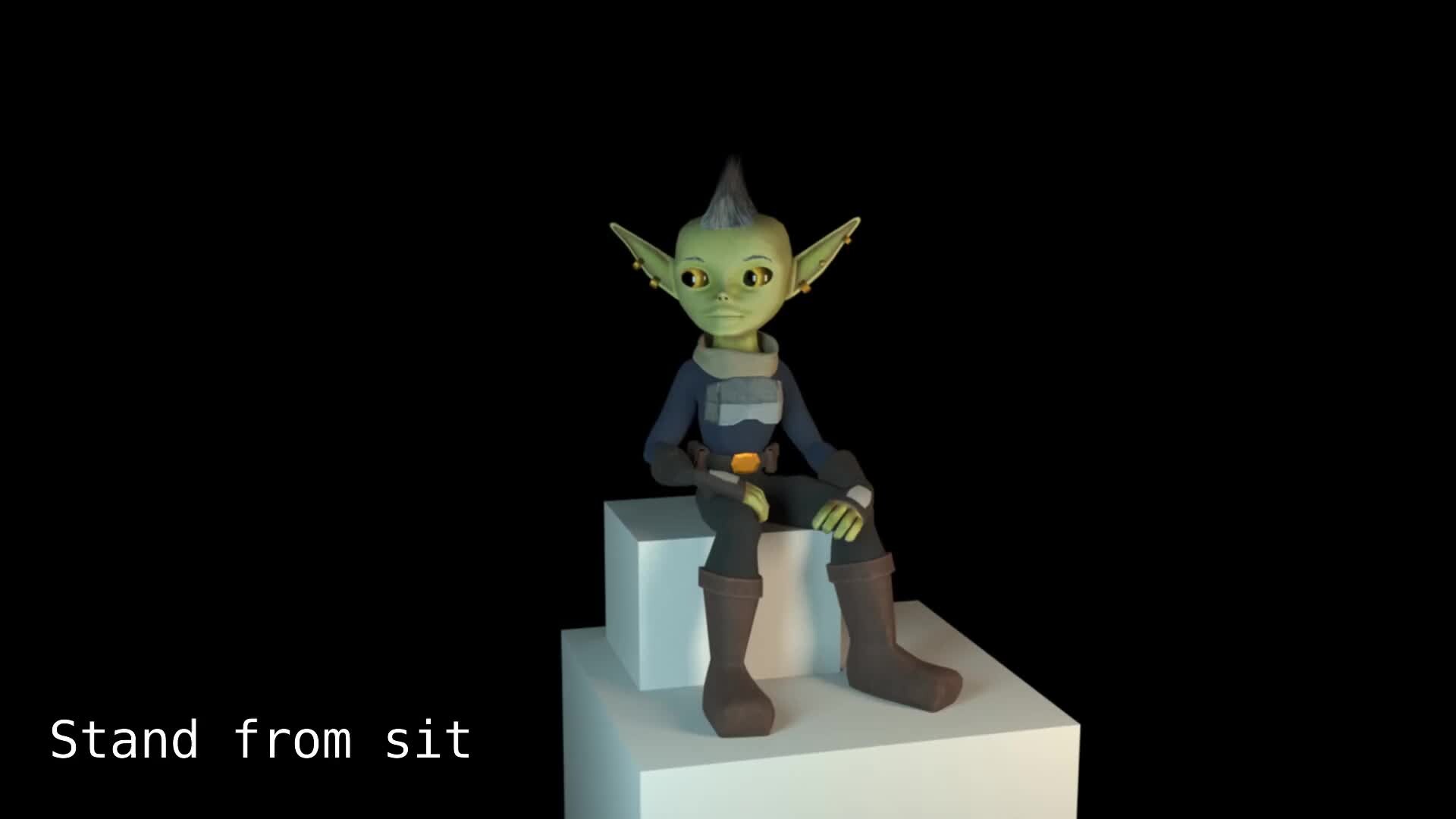 ArtStation - Goblin - Advanced Movements showcase