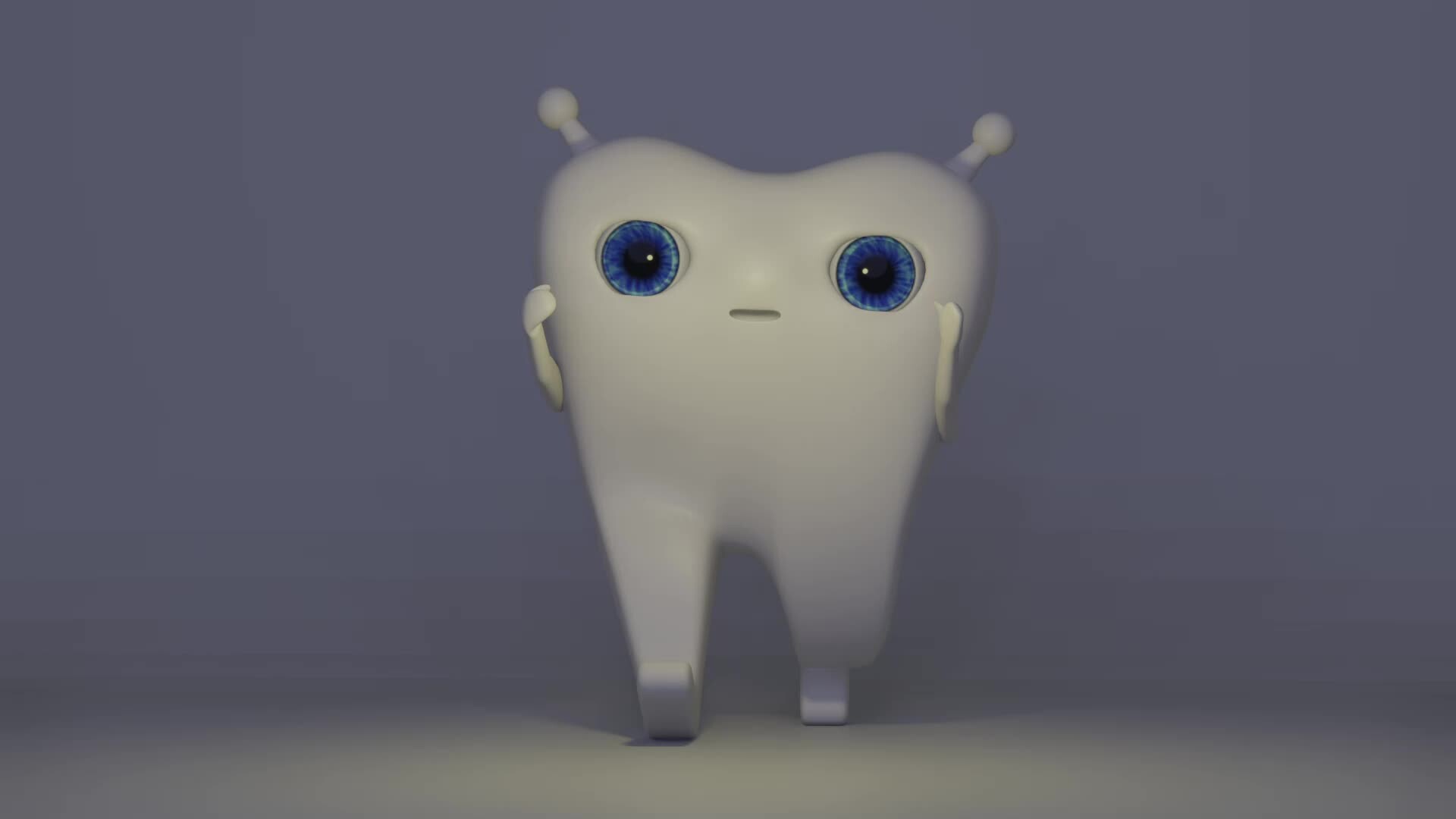 ArtStation - Tooth creature walkcycle