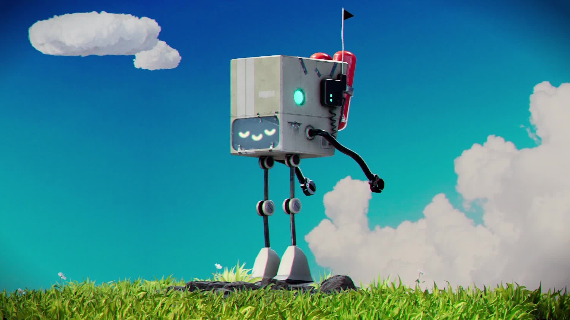 ArtStation - Cute Robot Animation