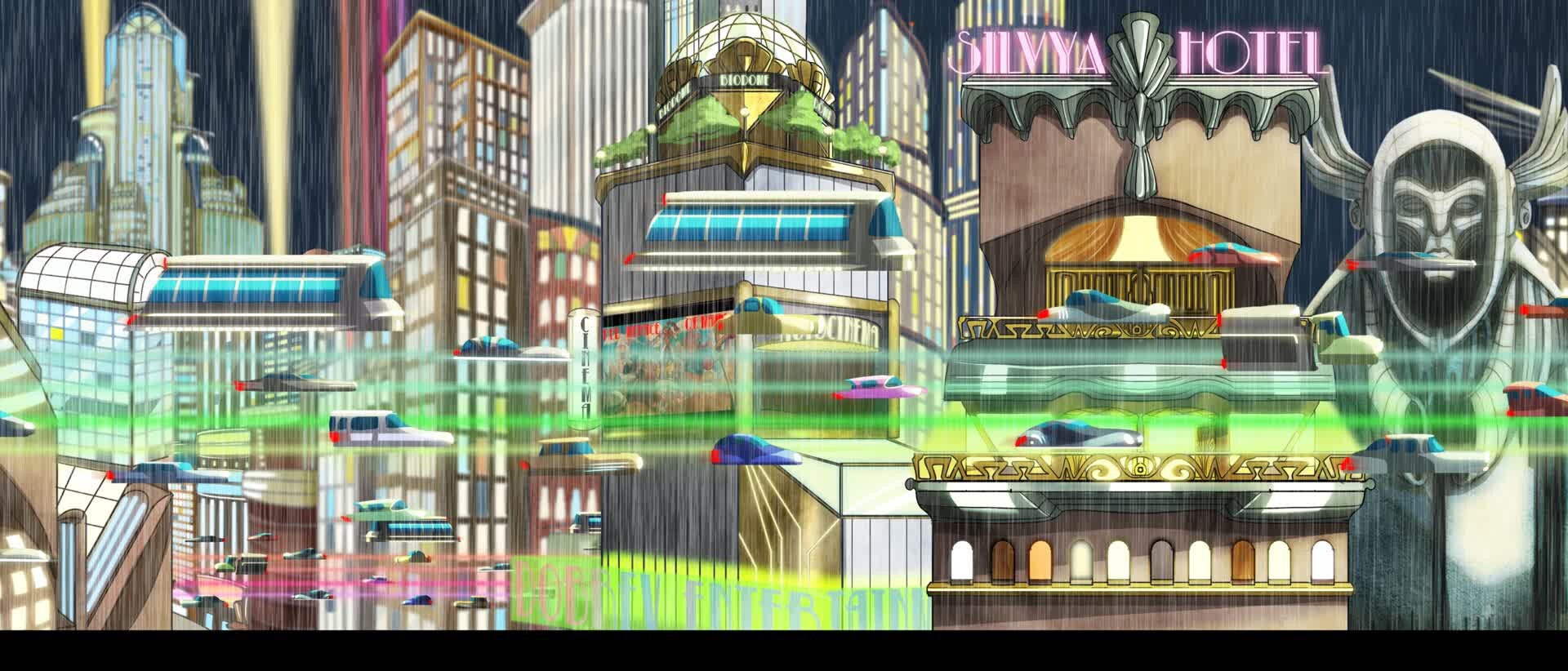 ArtStation - The Metropolitan (Animated environment)