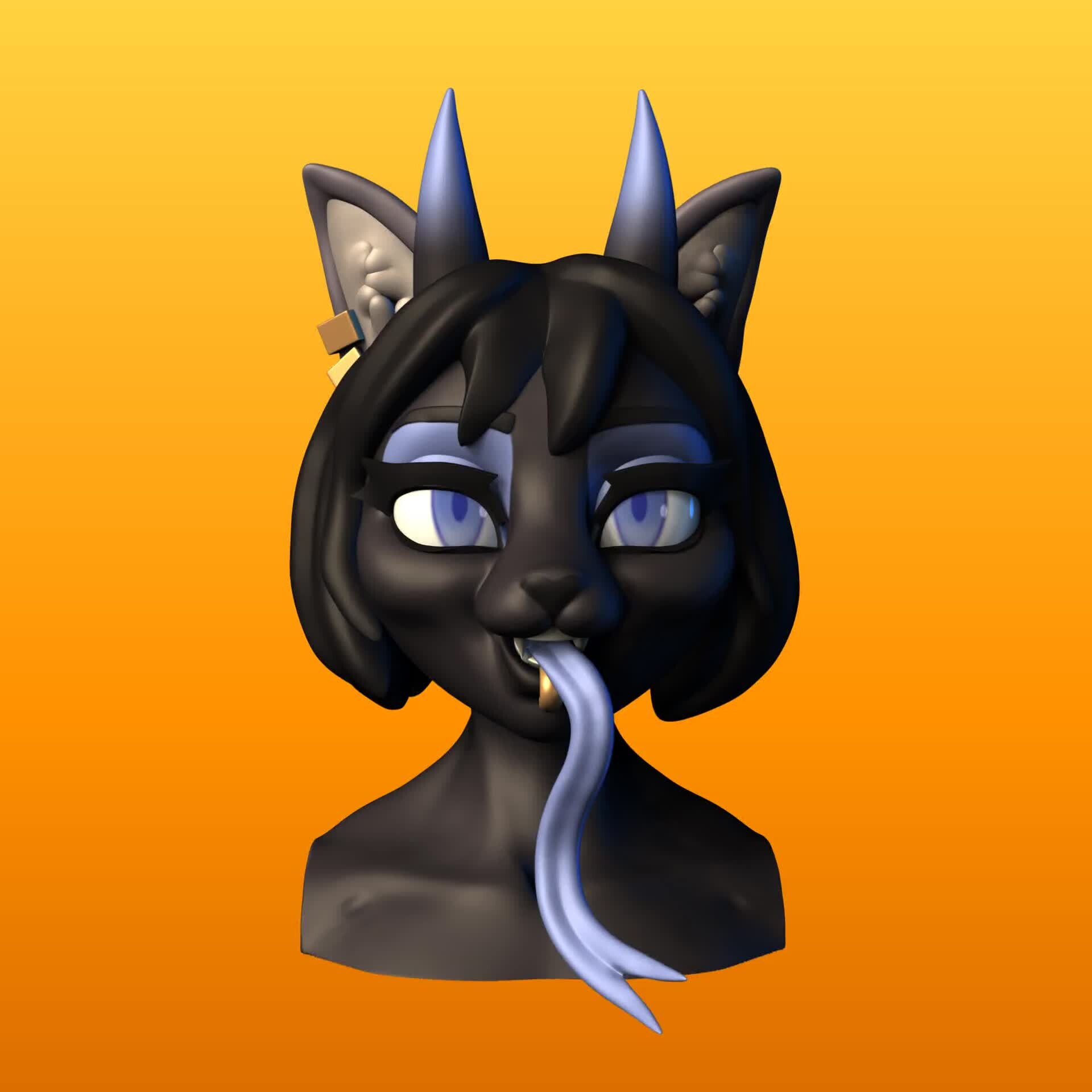 ArtStation - Cat Imp Furry