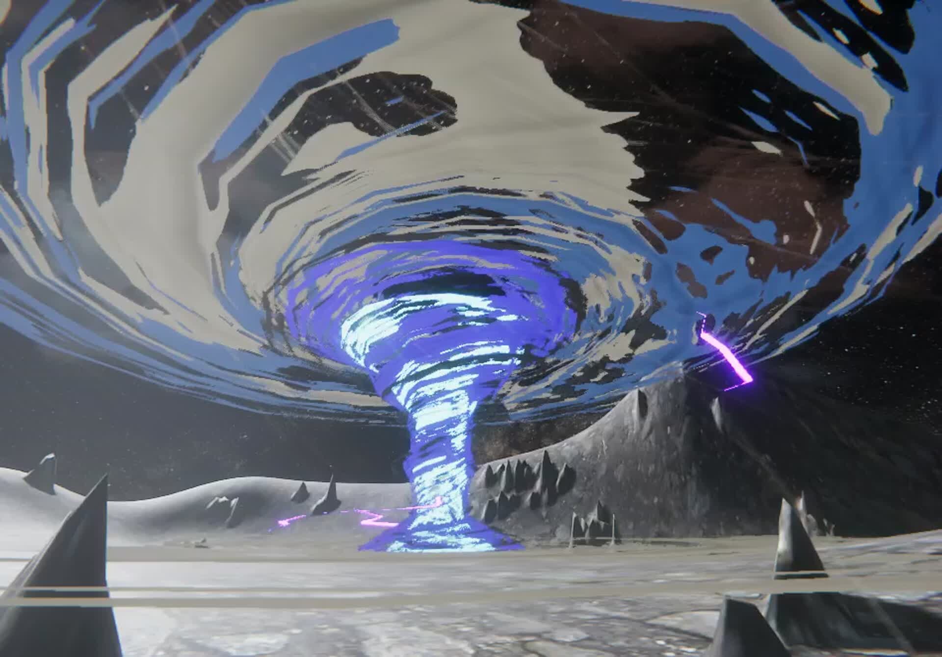 ArtStation - VFX unity electric tornado.