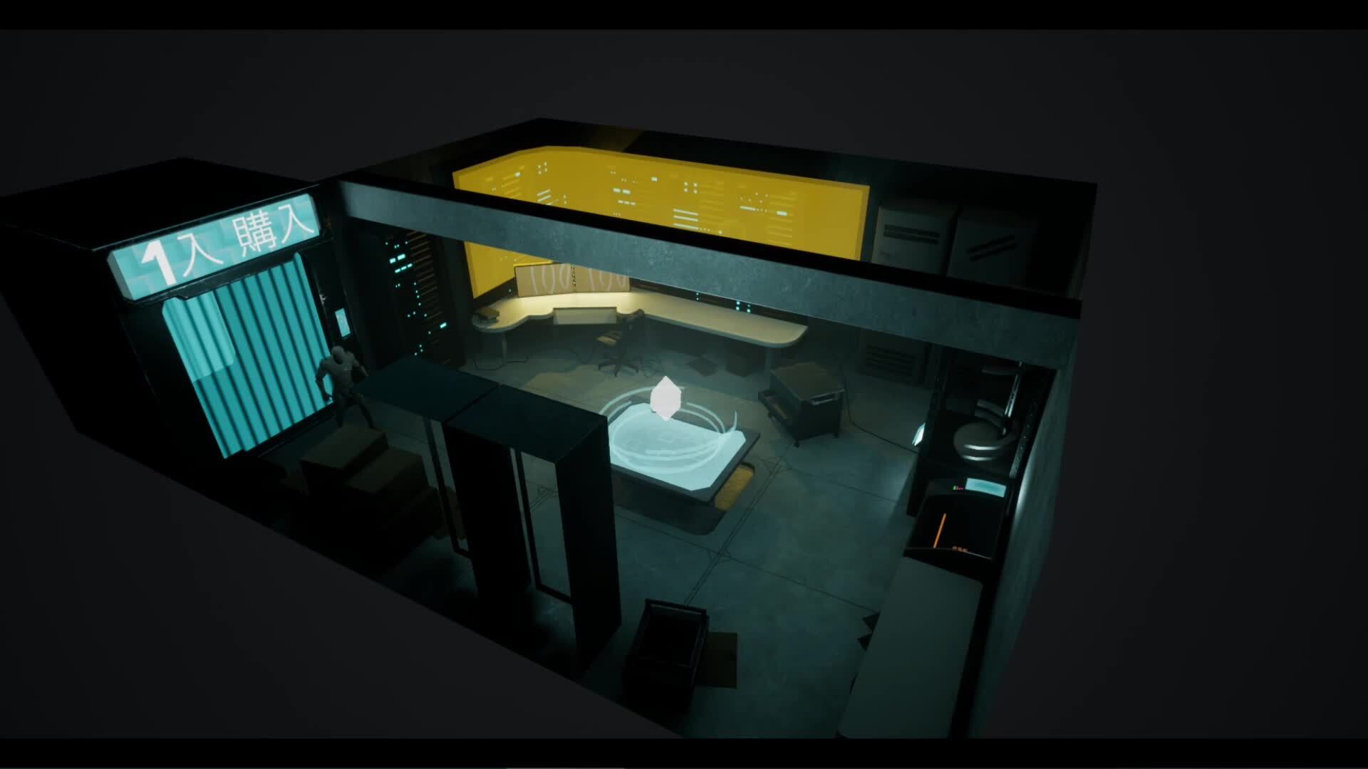 ArtStation - Hacker's Room Setpiece