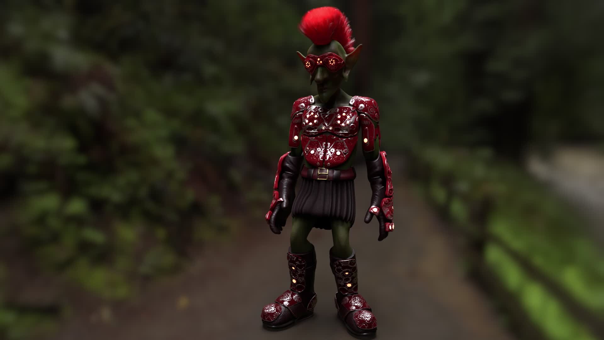 ArtStation - Cyberpunk Goblin