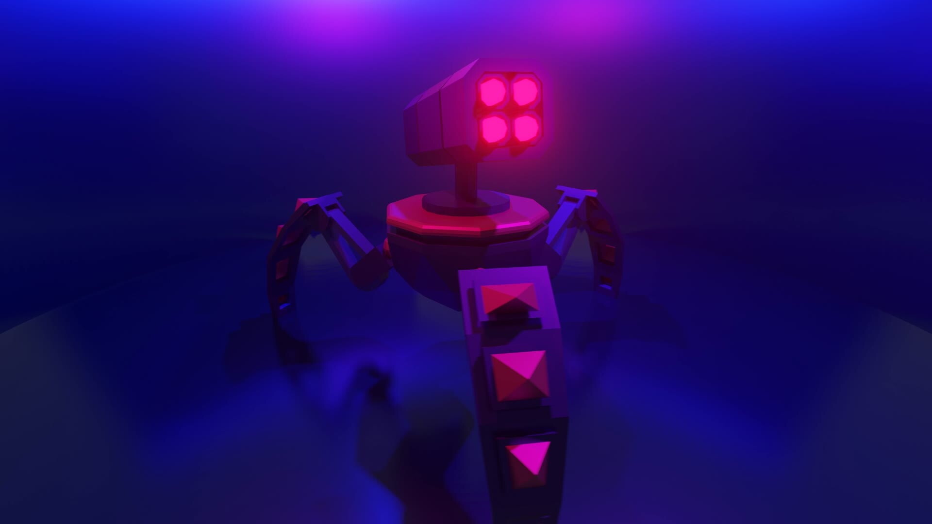 ArtStation - Scorpion Missile Turret Robot