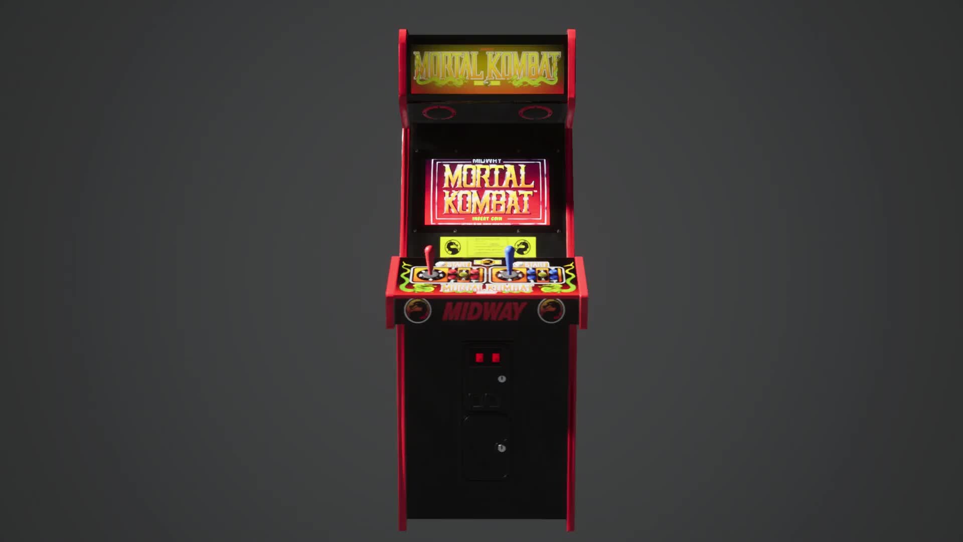 ArtStation - Mortal Kombat Arcade Machine