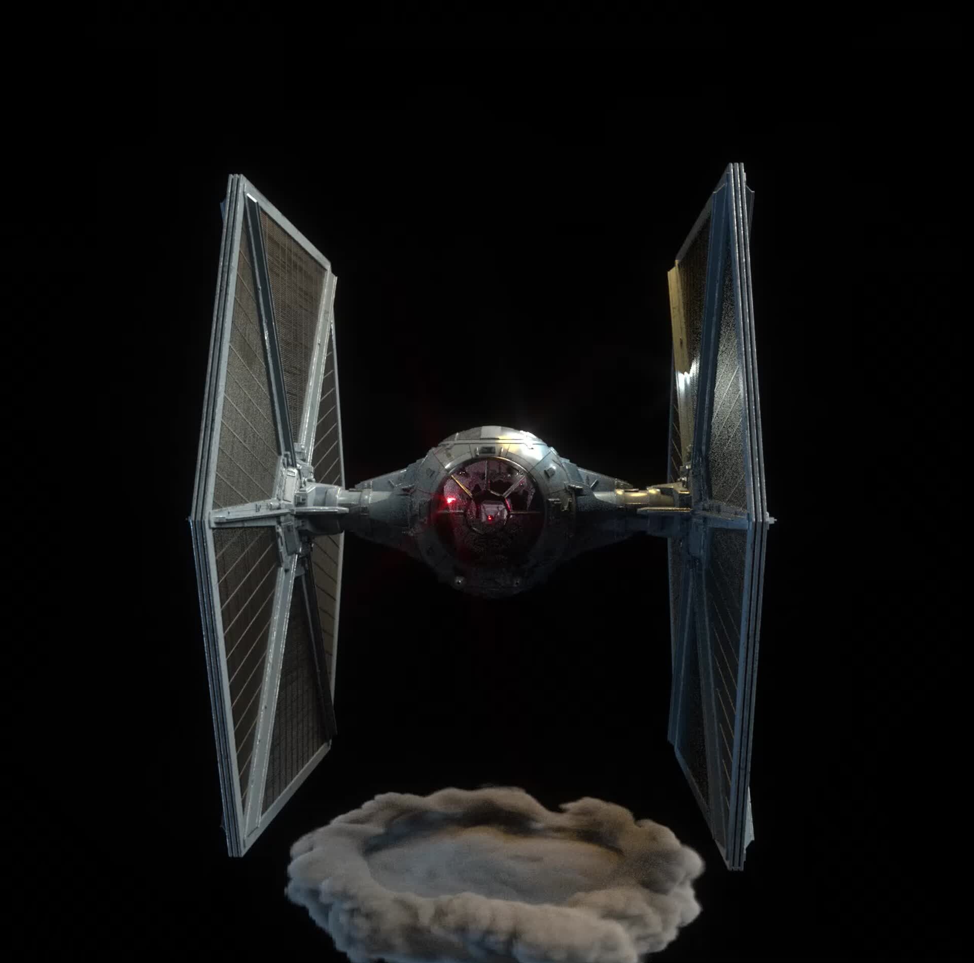 ArtStation - Tie-Fighter_animation