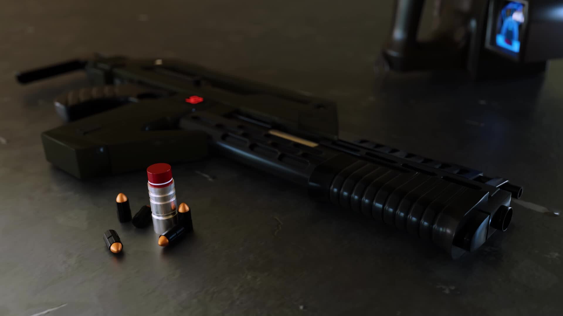 ArtStation - Pulse Rifle from Aliens (1986)