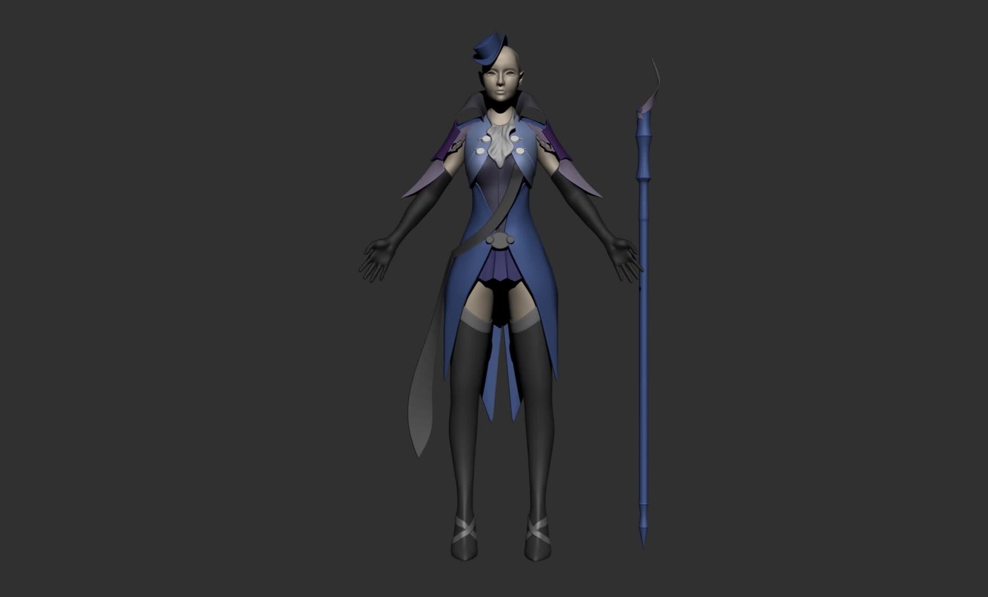 ArtStation - Blue Mage