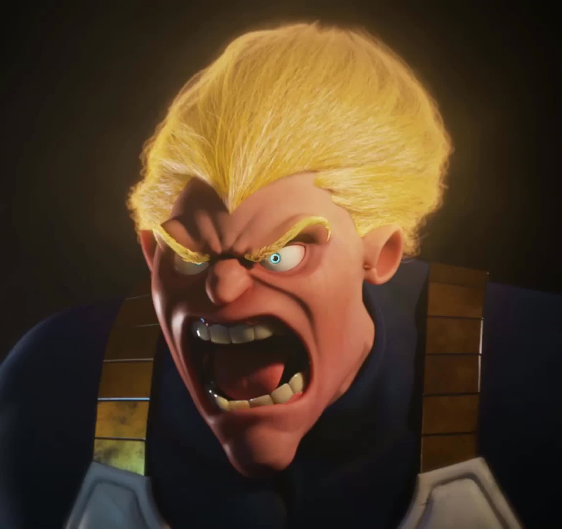 ArtStation - Vegeta stylization