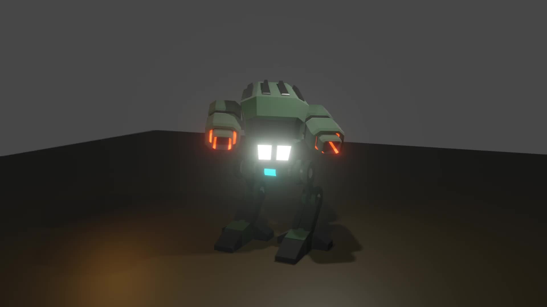 ArtStation - Blender 3D Mech Model