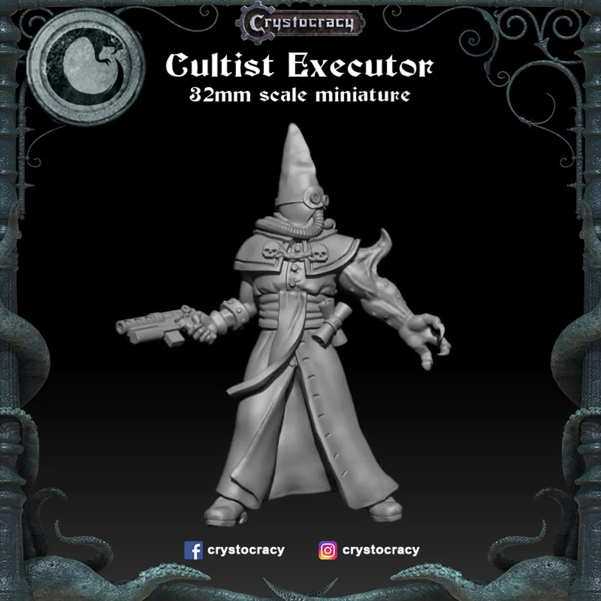 ArtStation - Executor - sculpture for 3d print