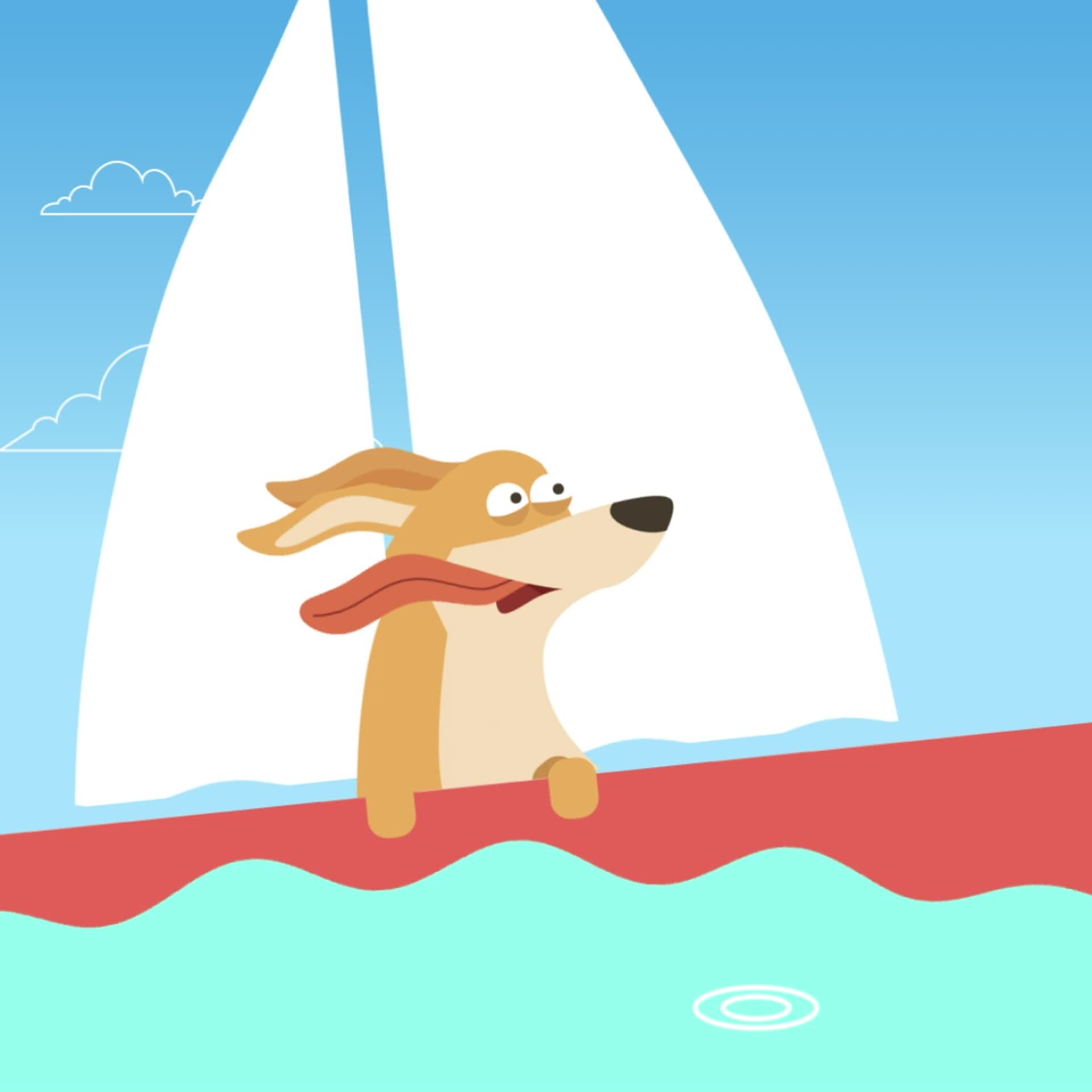 ArtStation - Sailor Dog Animation (With Sound)