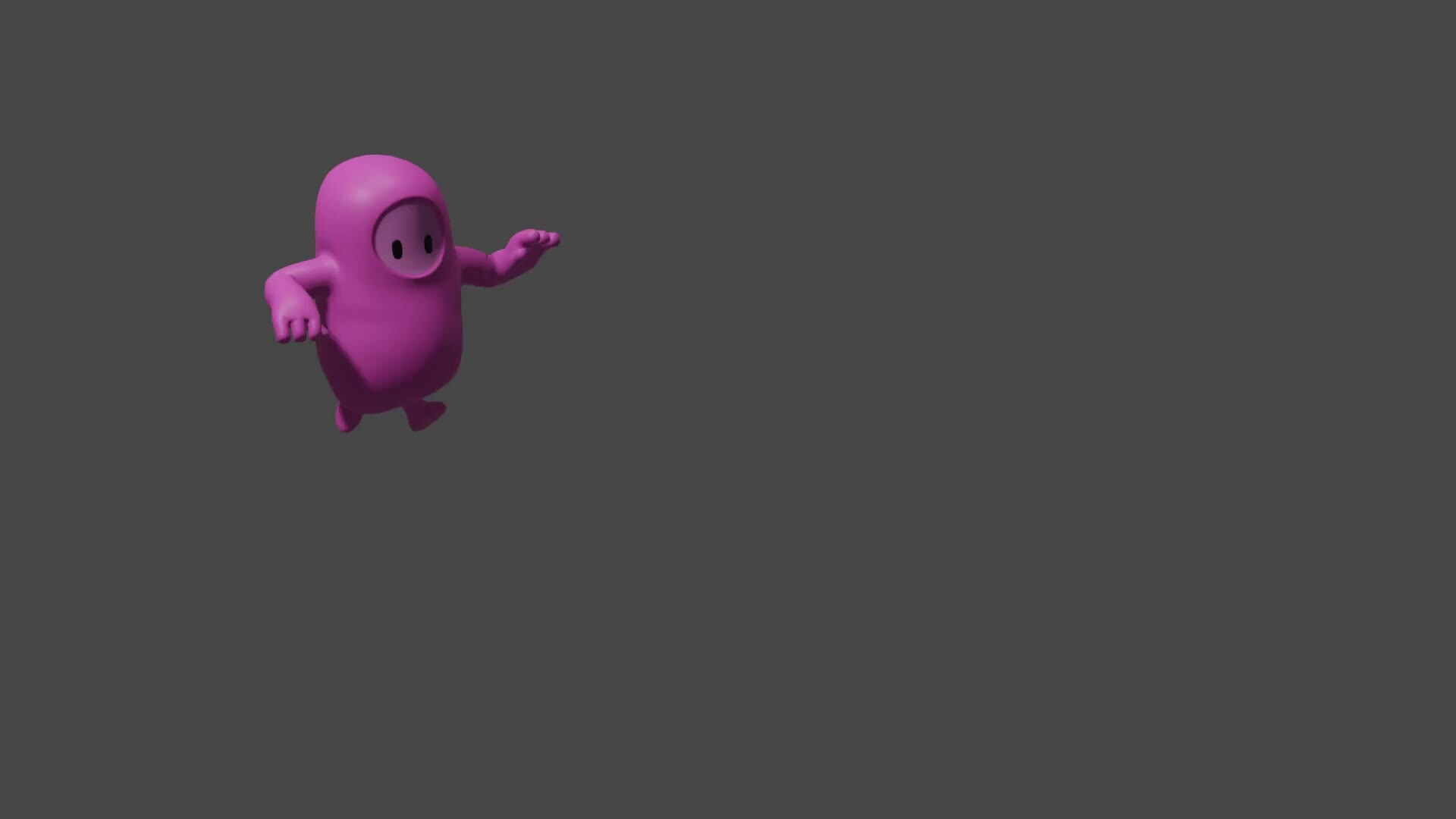 ArtStation - Fall Guy Running Animation (Blender)