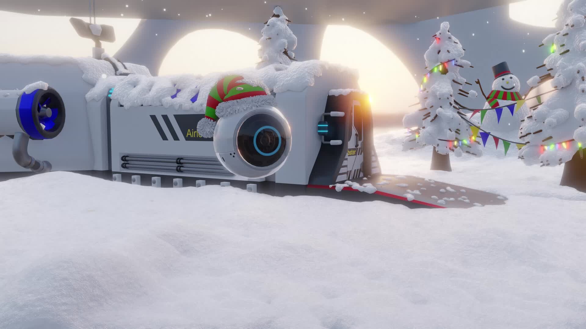 ArtStation - Winter Holiday (Science Lab)