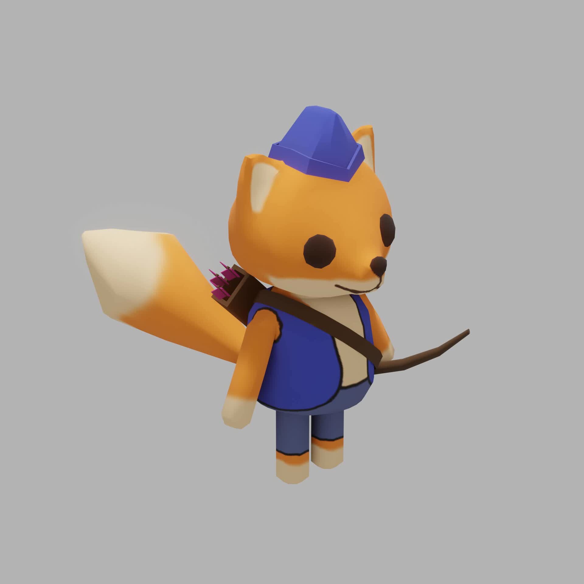 ArtStation - Fox Archer - Amazing Pets Defence