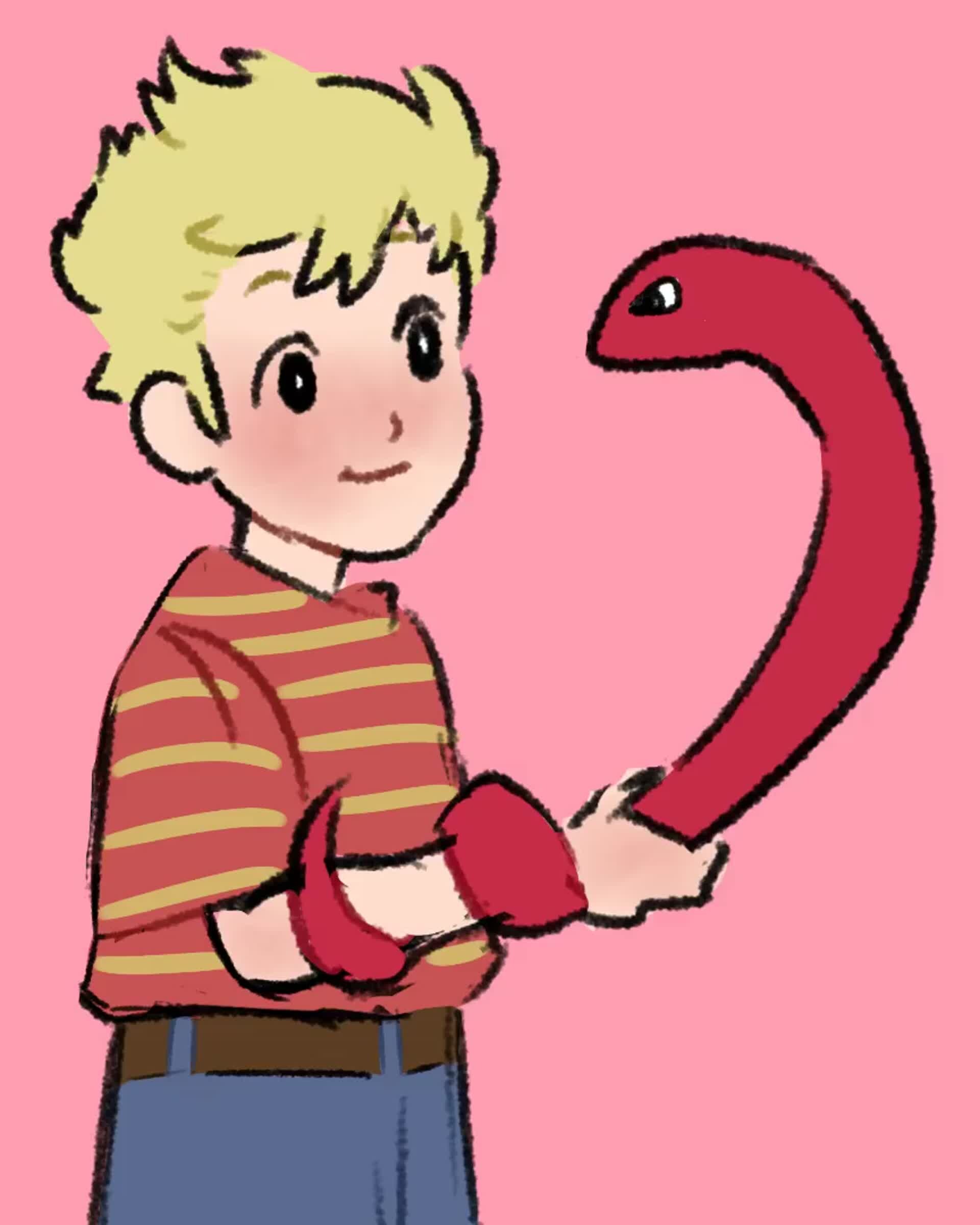 ArtStation - Lucas and rope snake