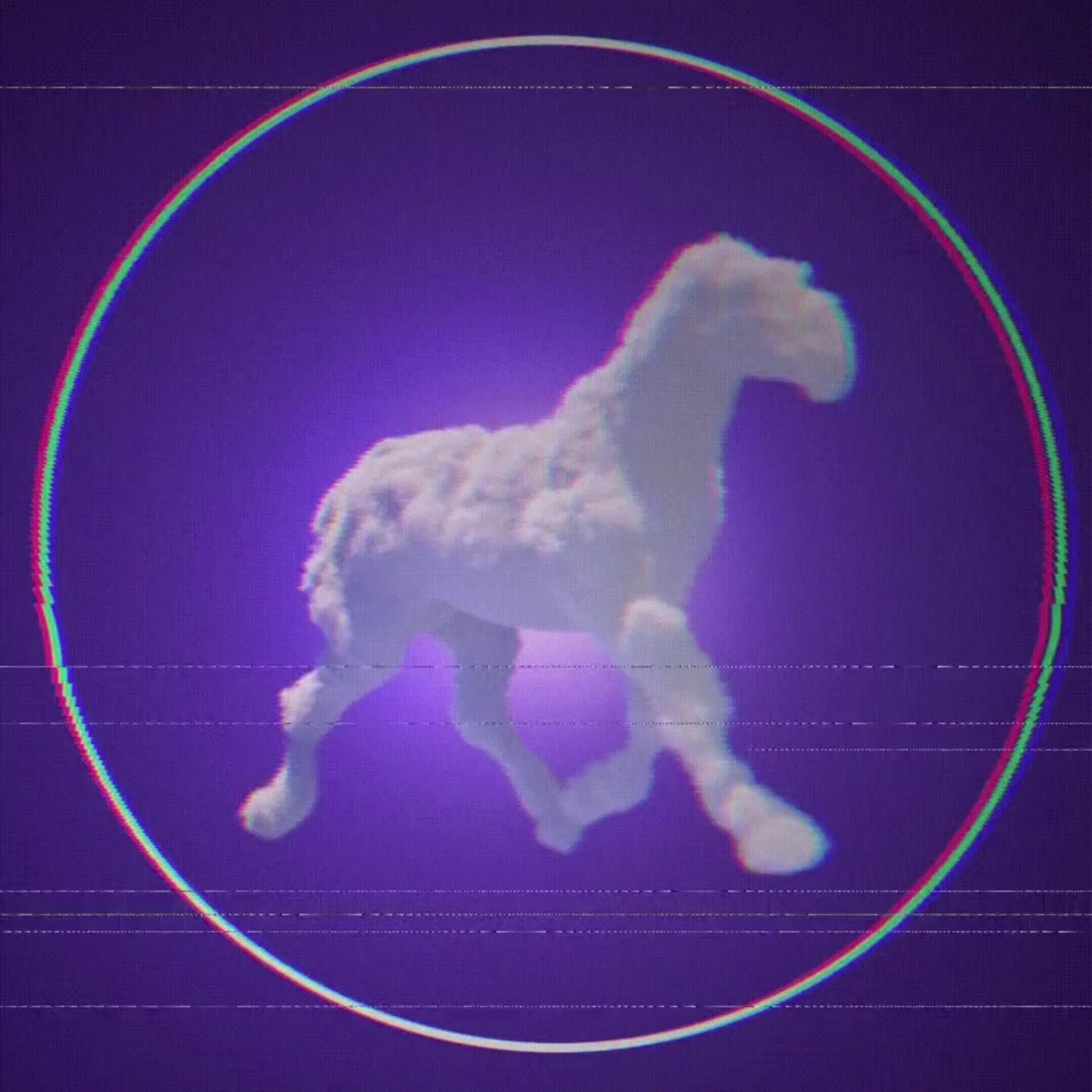 ArtStation - Cloudy Horse | Houdini