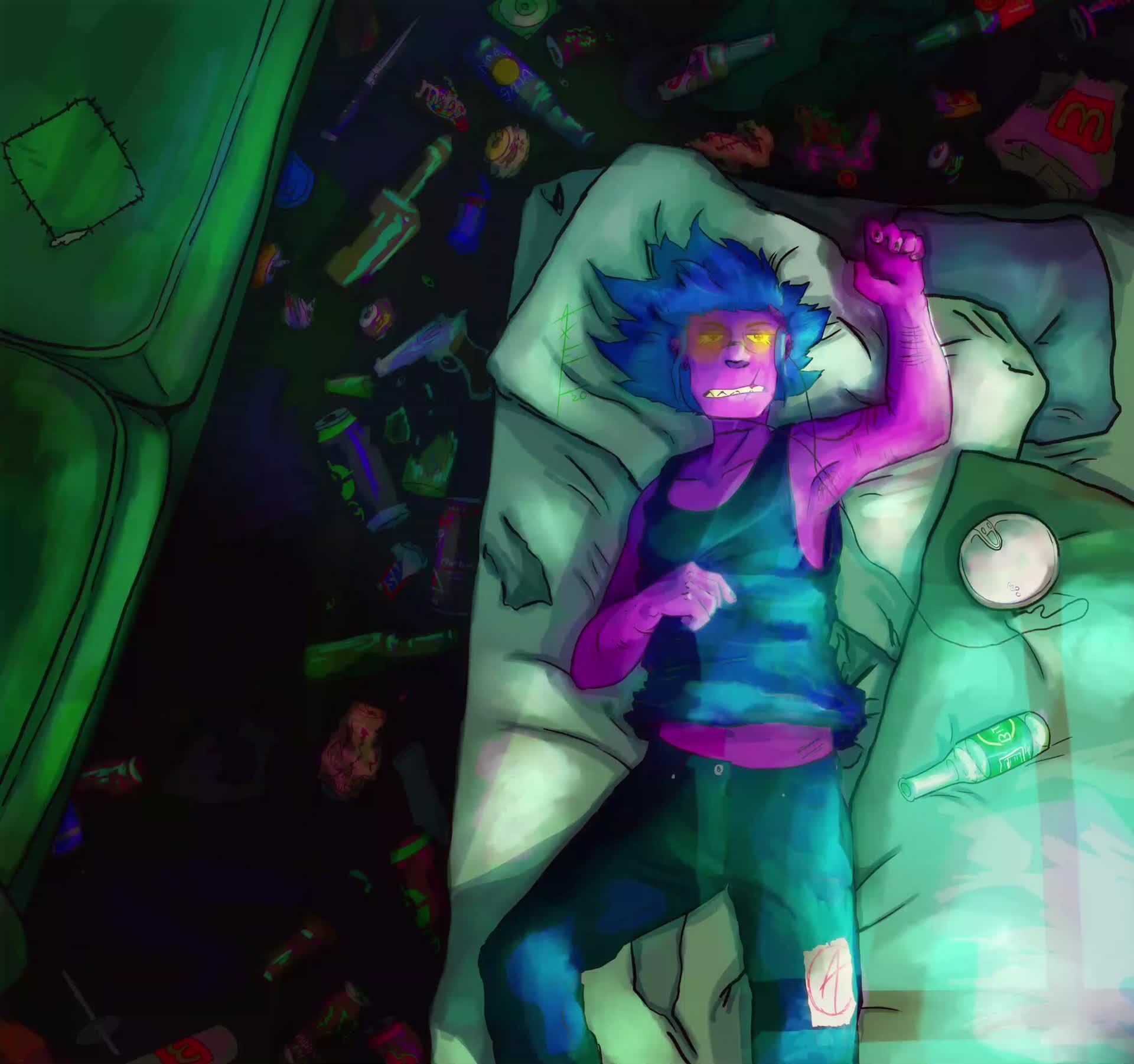 ArtStation - Blue Room | Short Animation